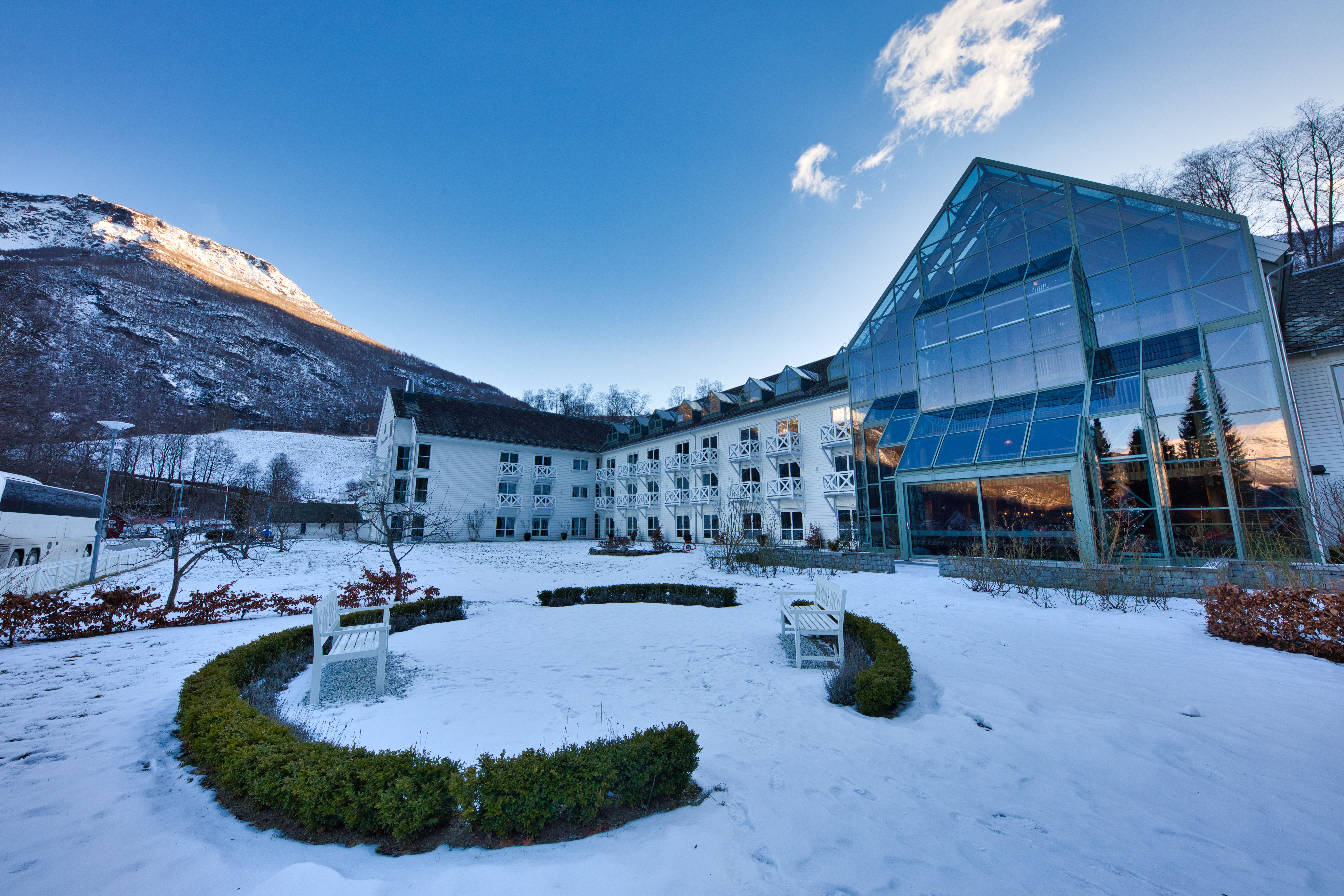 Fretheim Hotel in Winter, Flam, Norway · Free Stock Photo