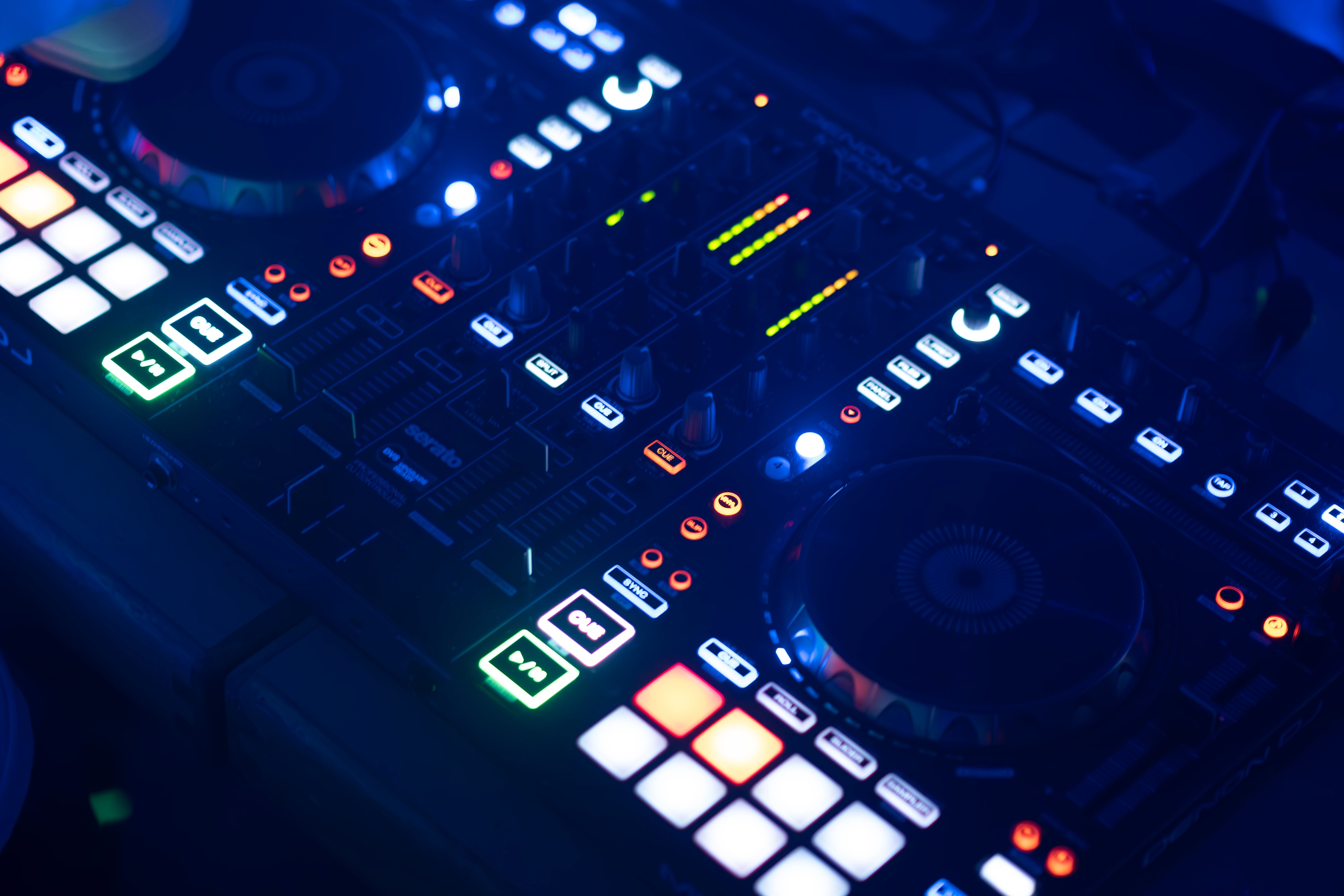 Close-up of a Sound Mixer · Free Stock Photo