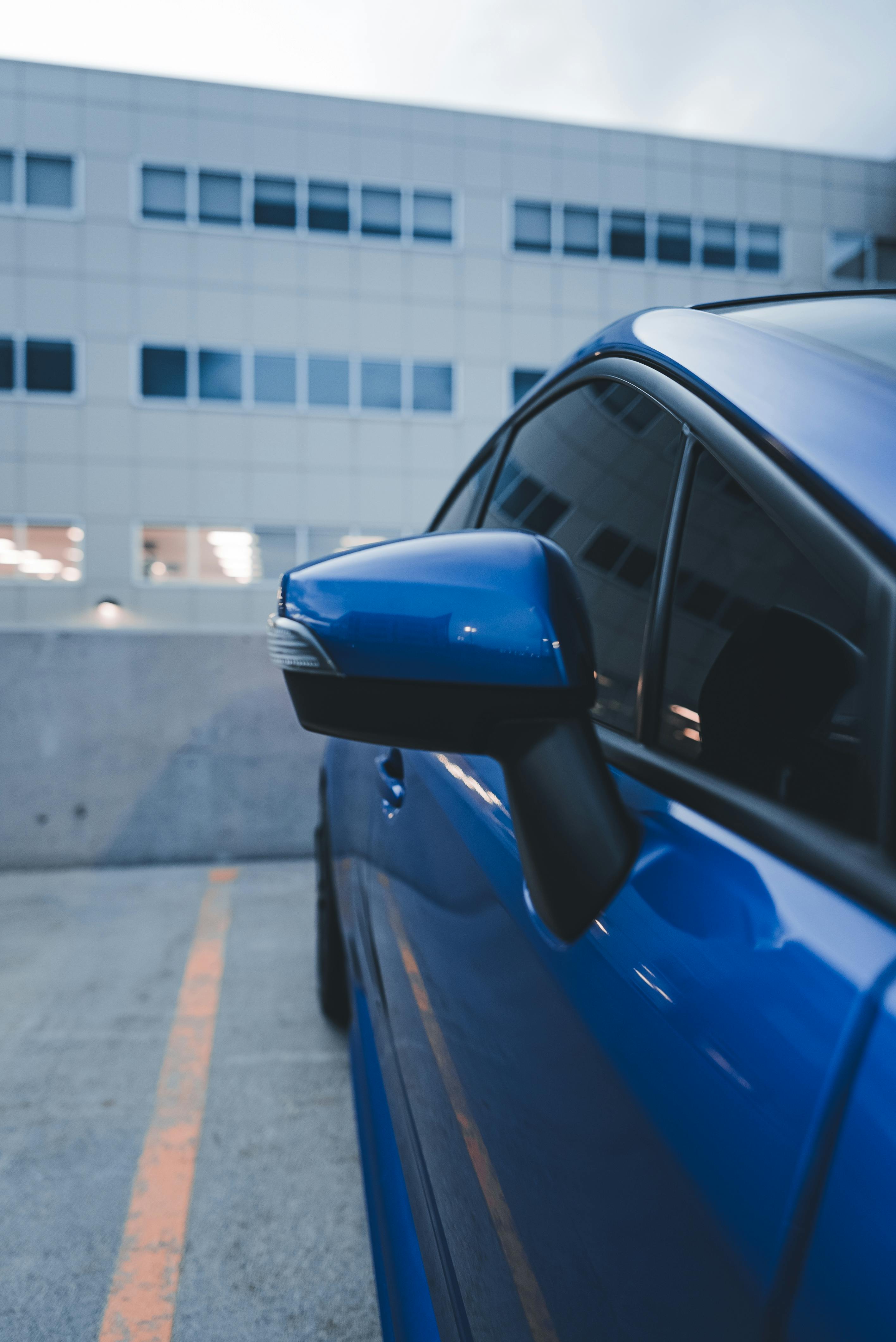 Illuminated Subaru Impreza WRX · Free Stock Photo