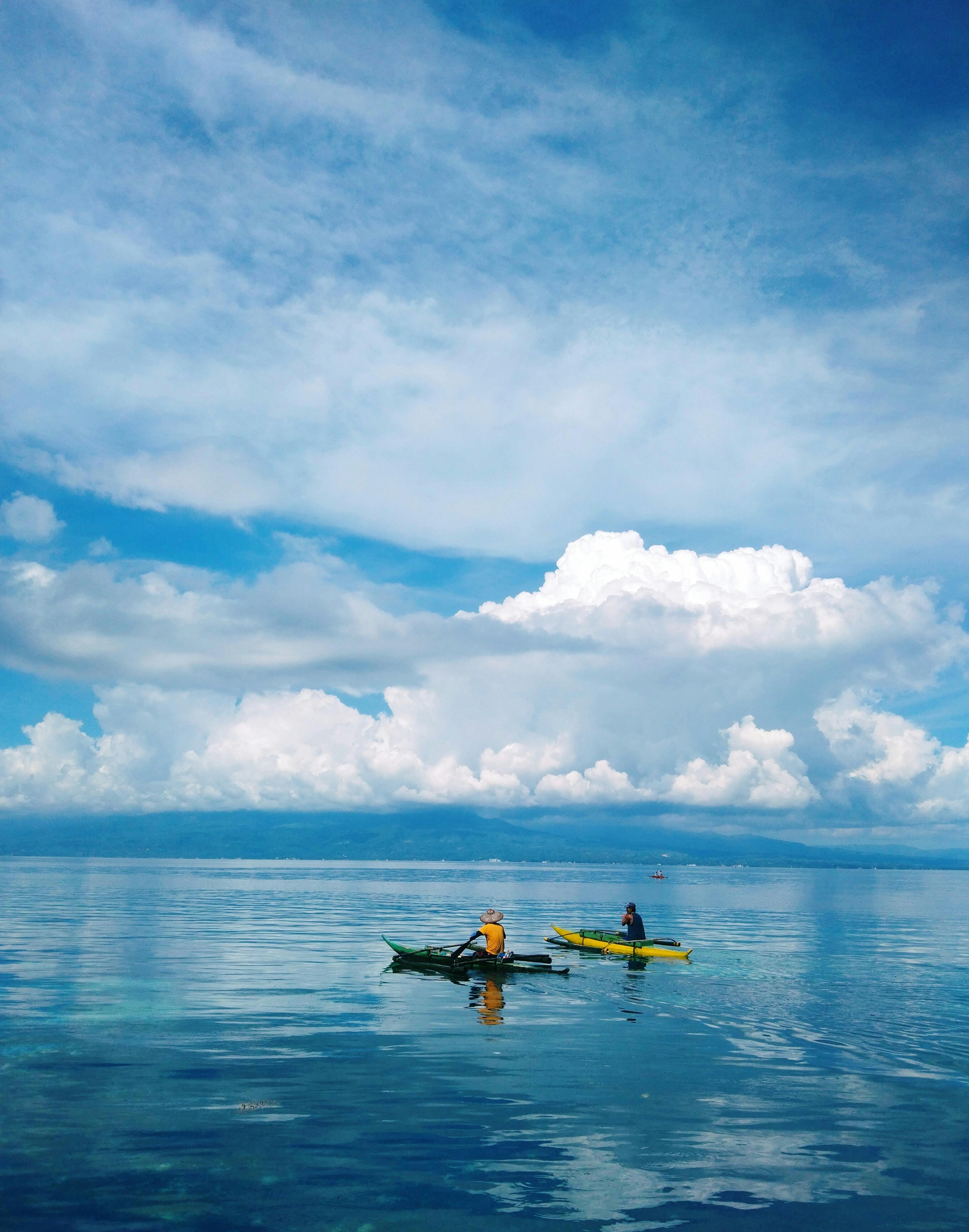 Kayaking in Ocean · Free Stock Photo