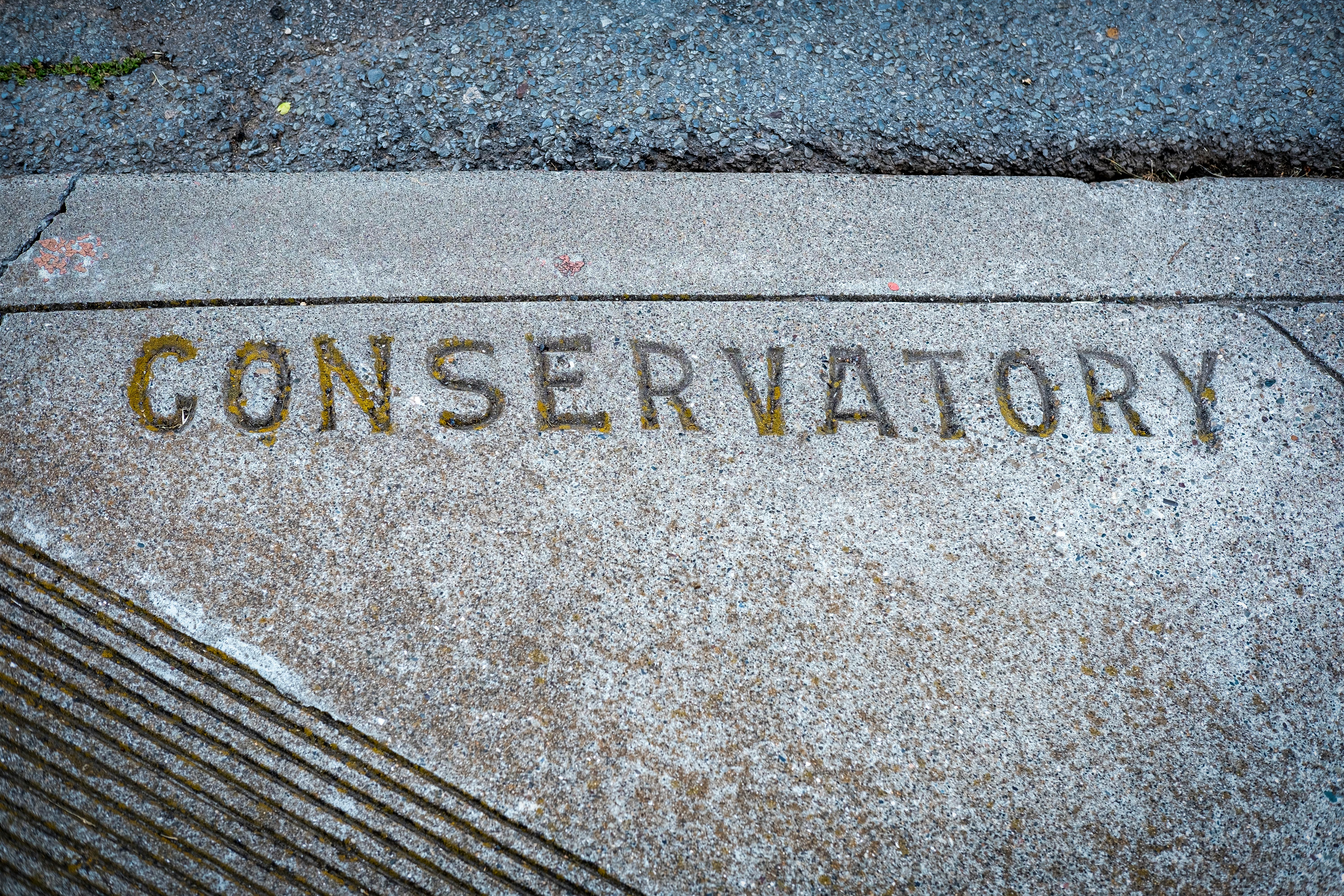 Writing Carved into a Sidewalk Slab · Free Stock Photo