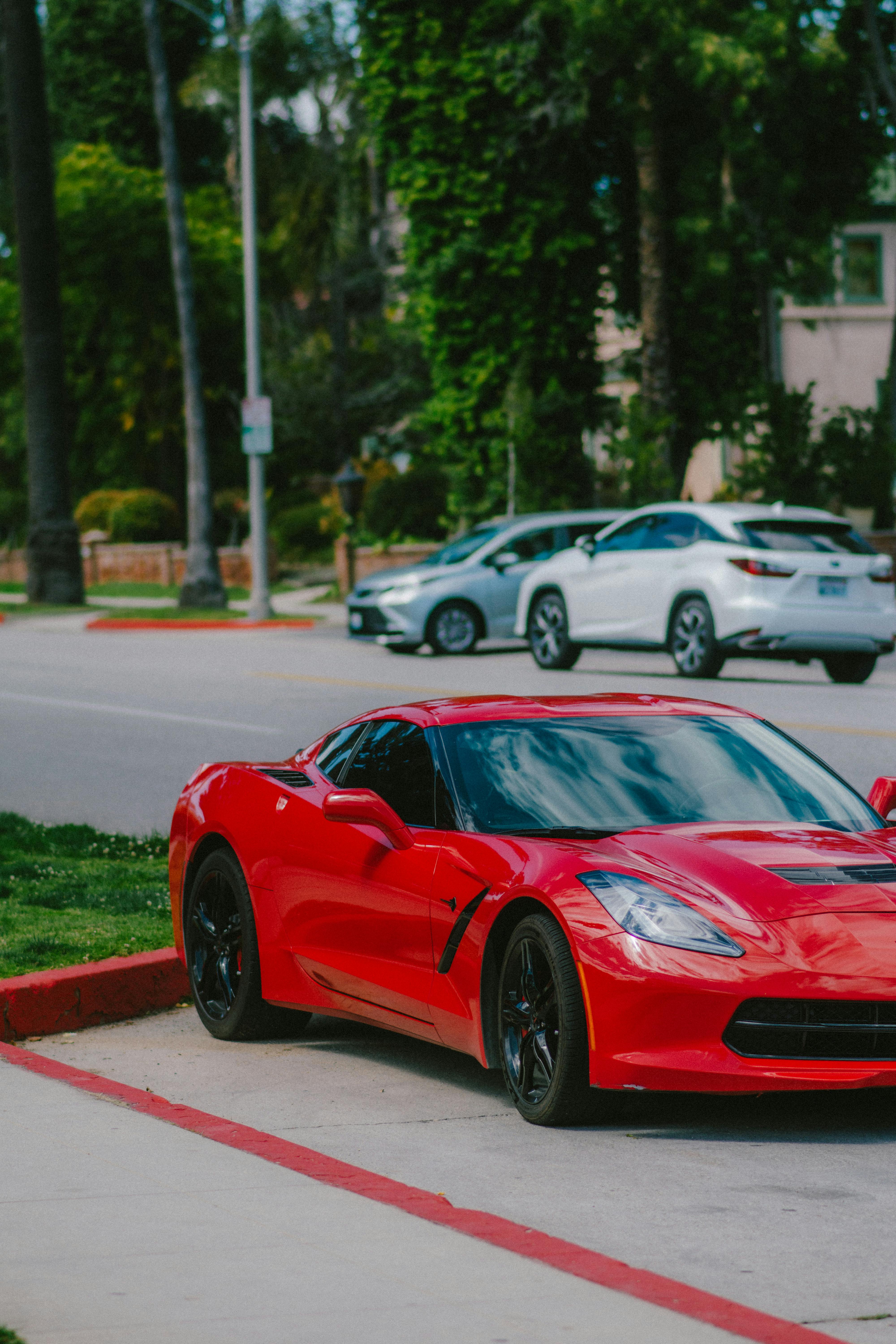 Luxurious Red Car · Free Stock Photo