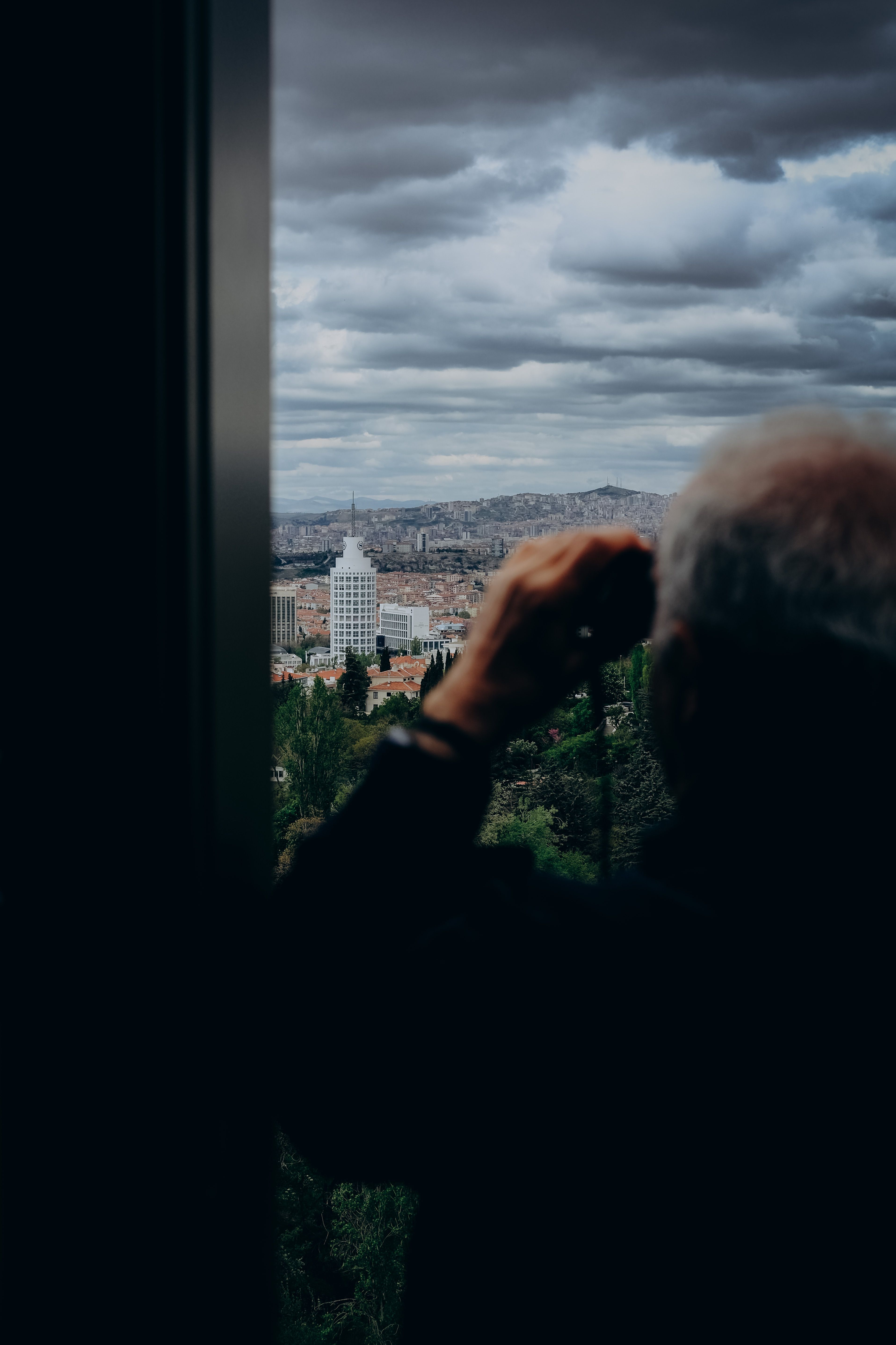 Man Looking at City · Free Stock Photo