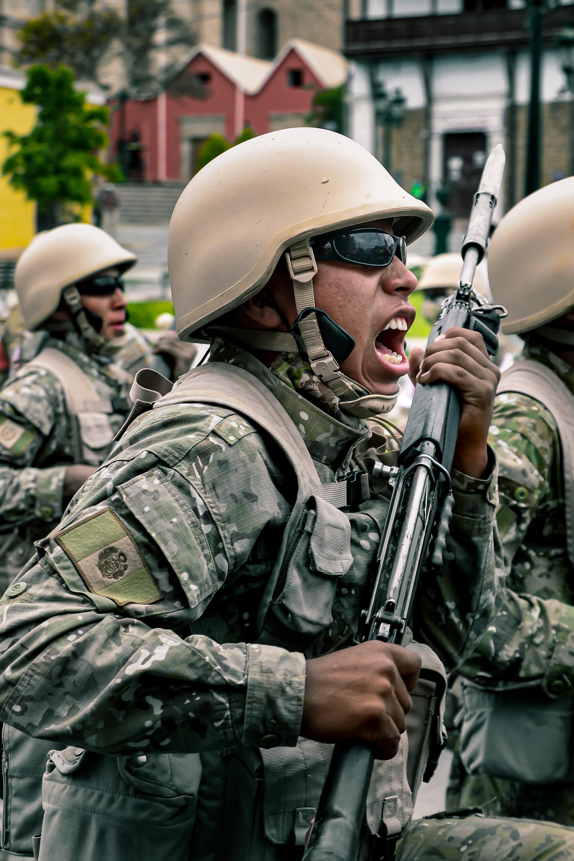 Soldiers with Weapon · Free Stock Photo