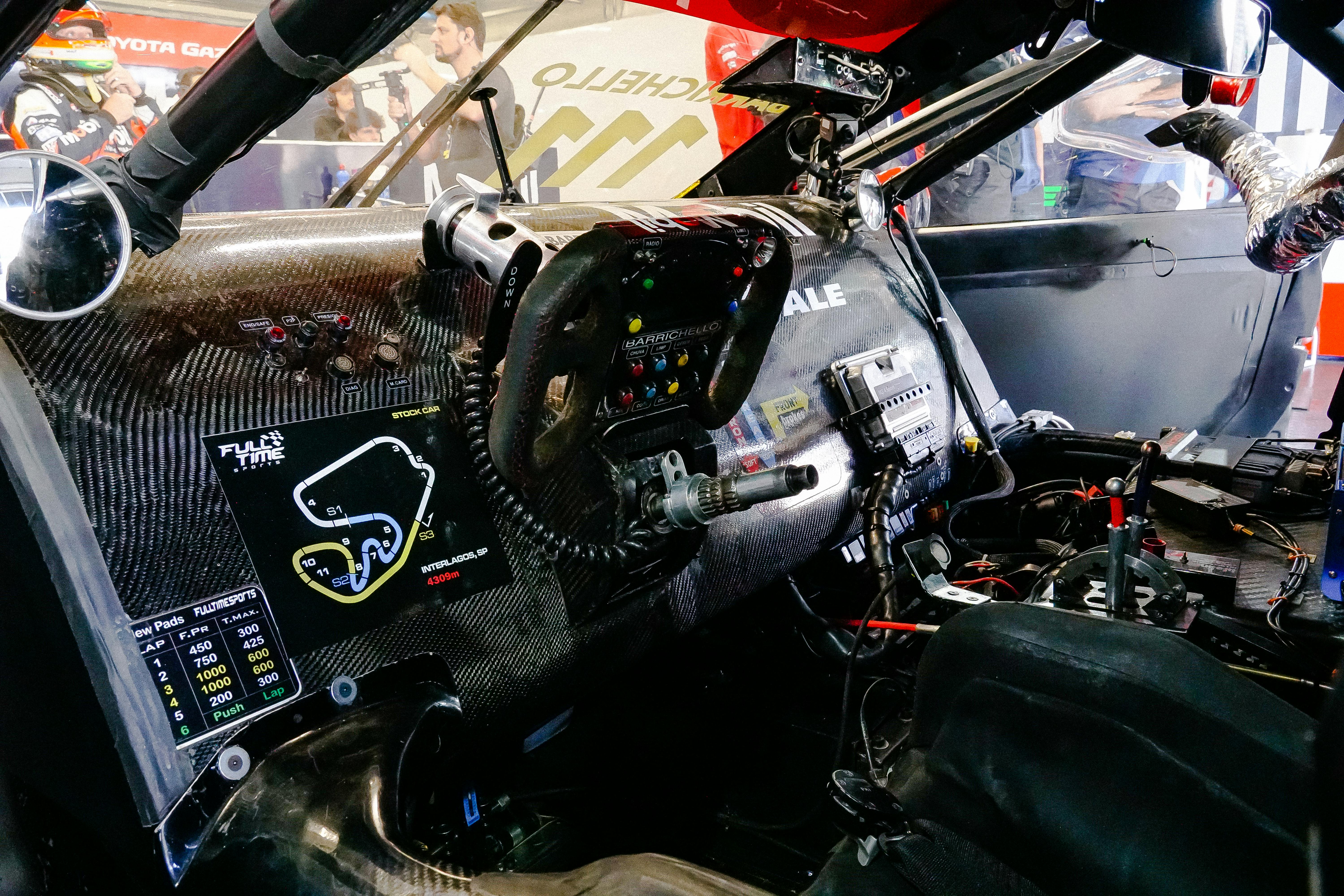 Interior of a Racing Car · Free Stock Photo