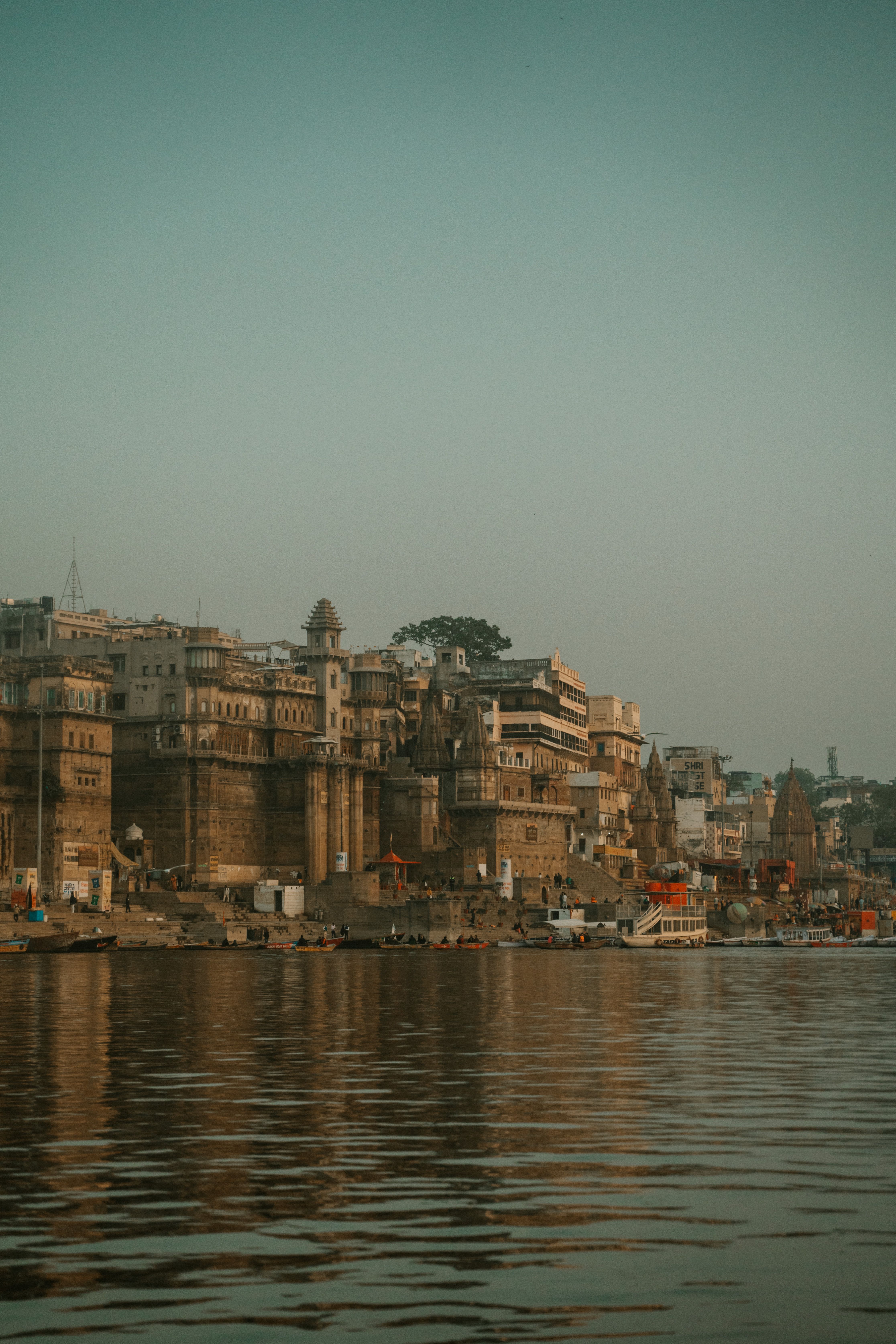 View of Varanasi from Ganges River · Free Stock Photo