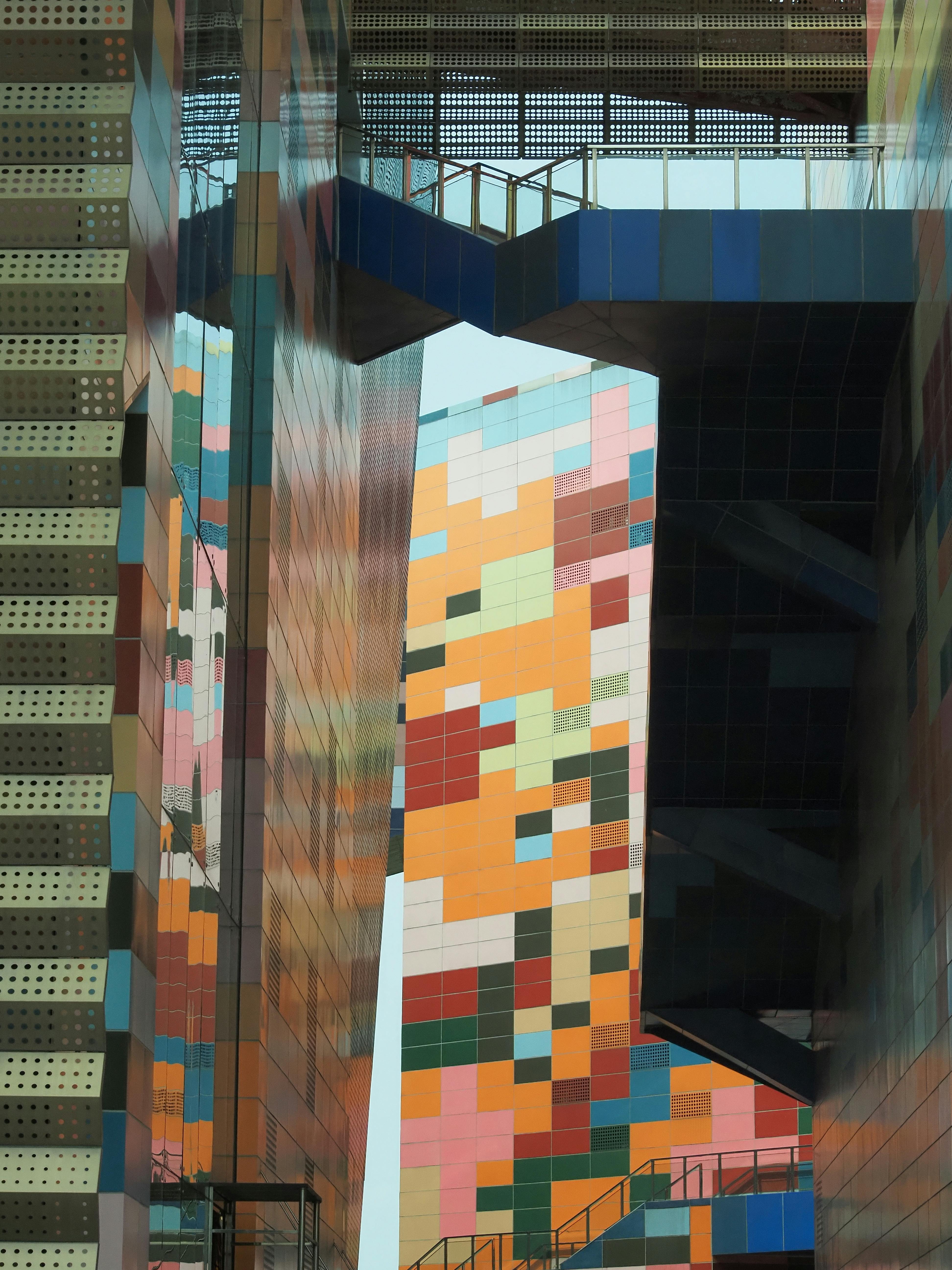 Modern Geometric Architecture · Free Stock Photo