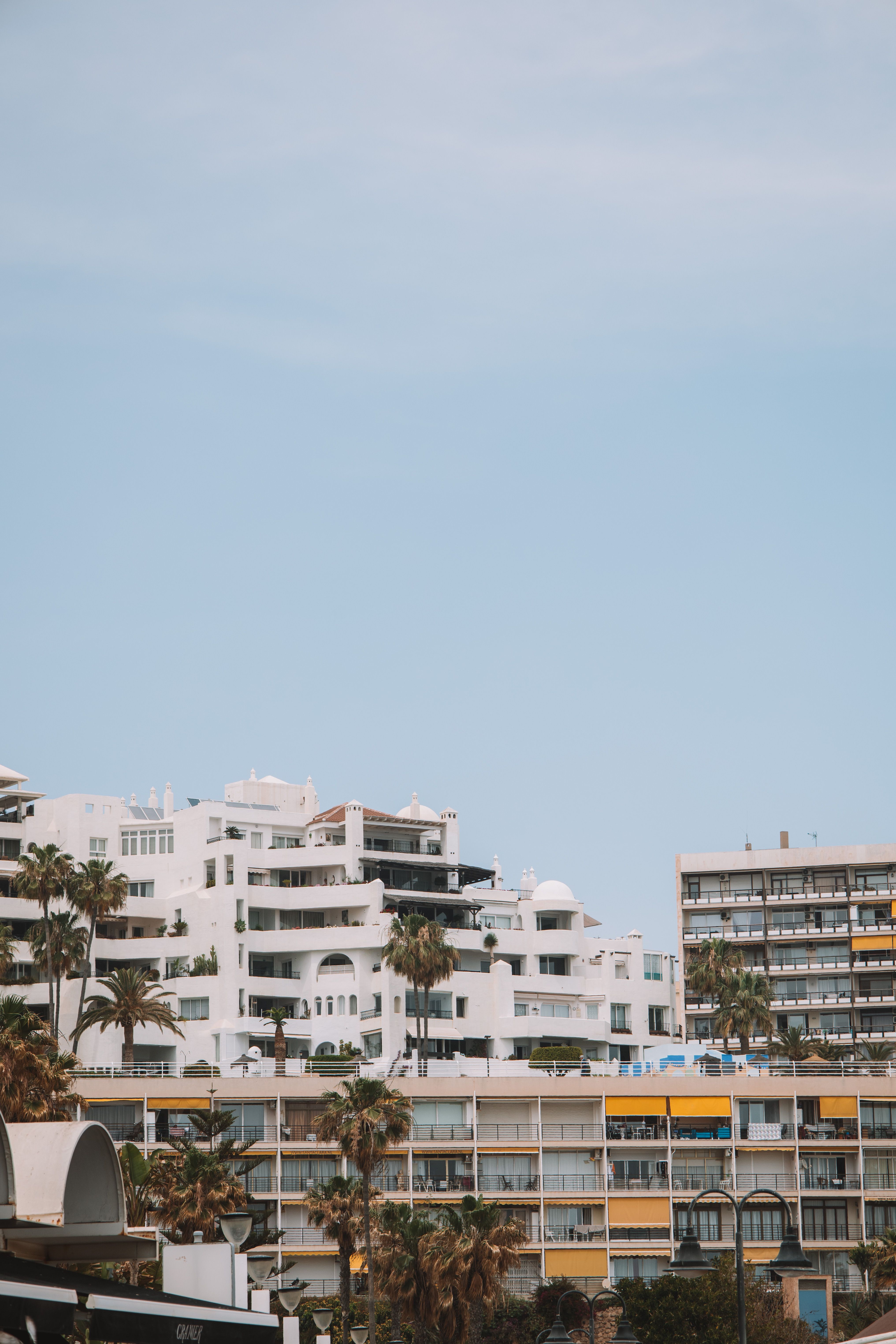 Residential Buildings in a Spanish Coastal City · Free Stock Photo