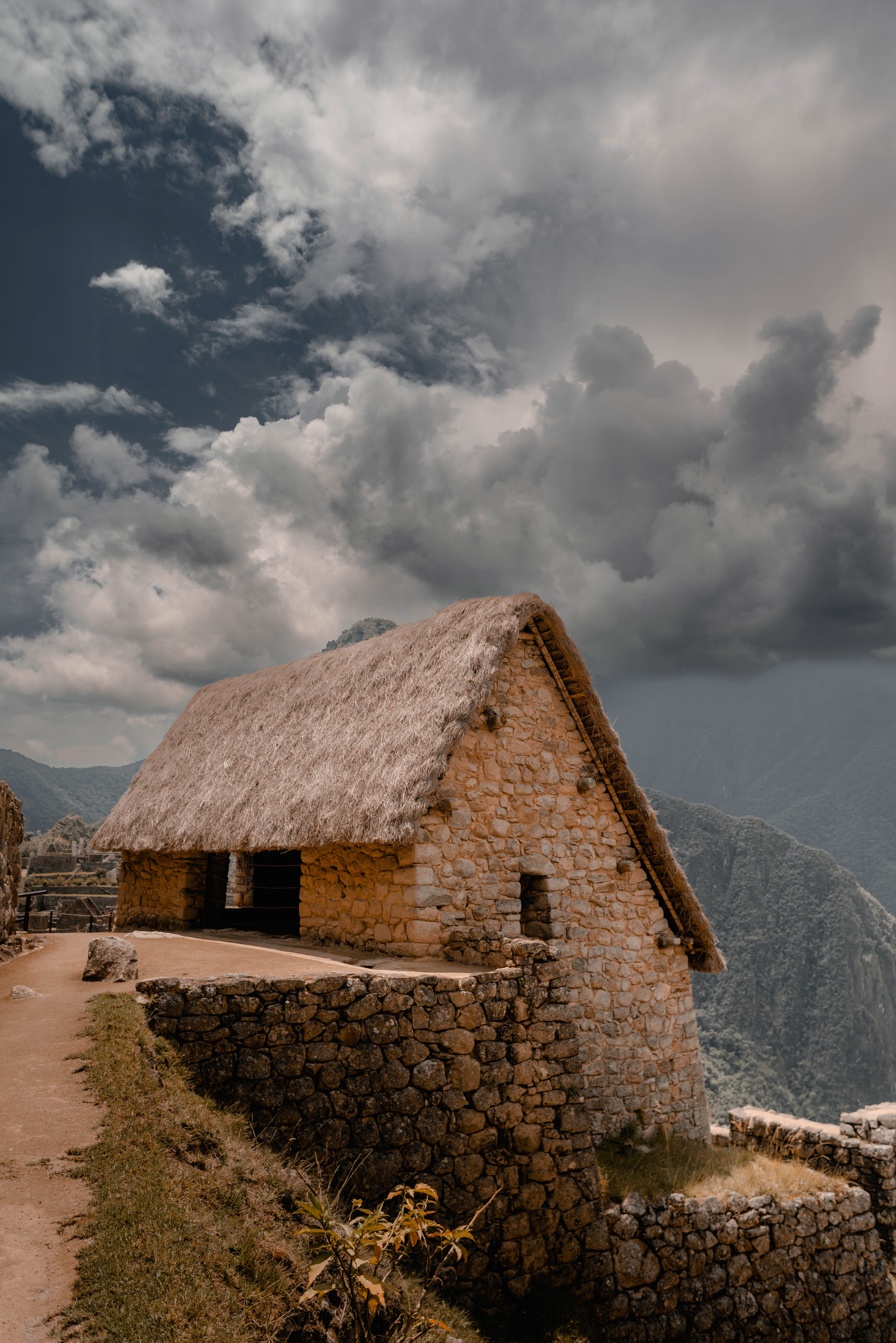 Stone Hut in Mountains · Free Stock Photo