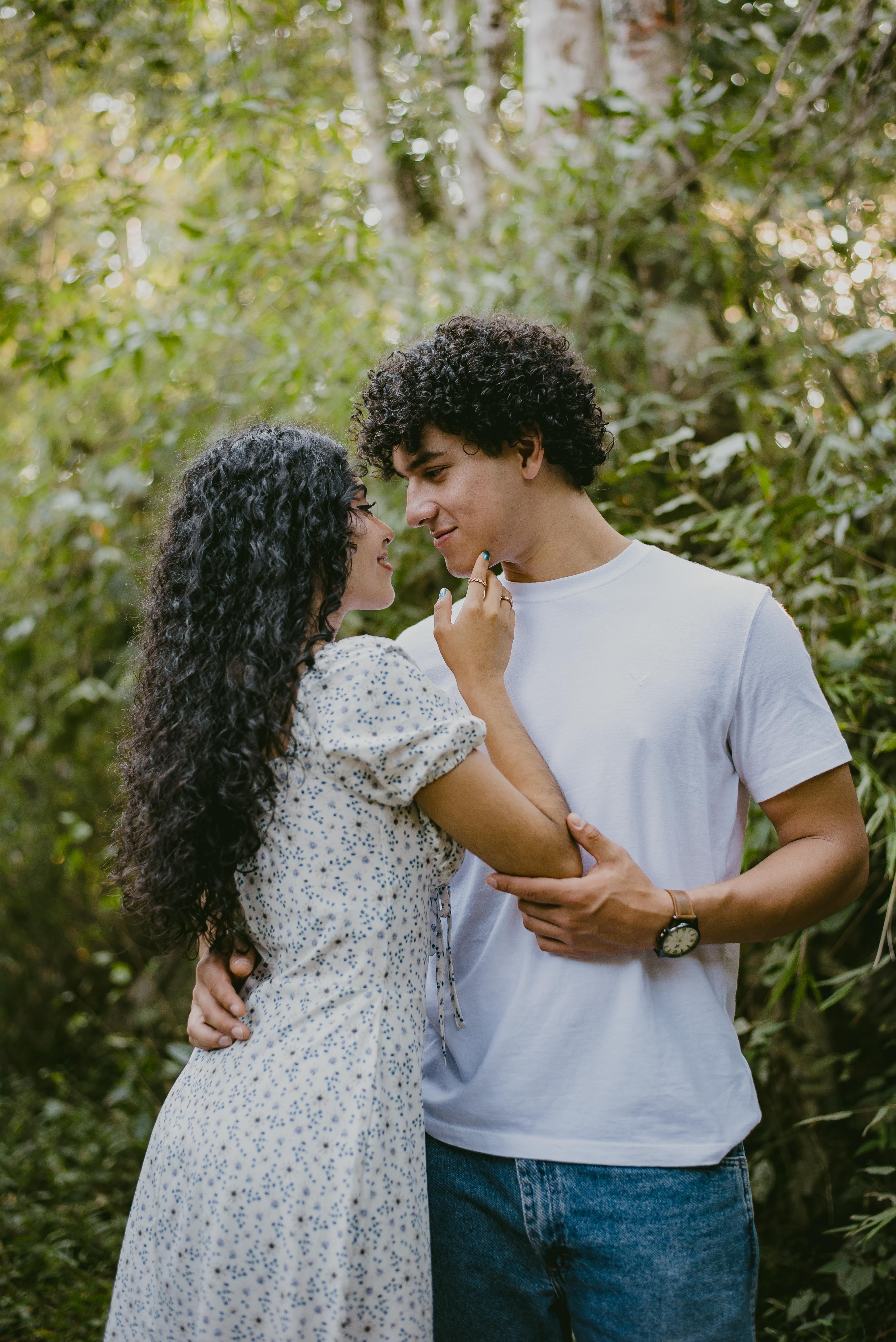 Loving Young Couple Embracing · Free Stock Photo