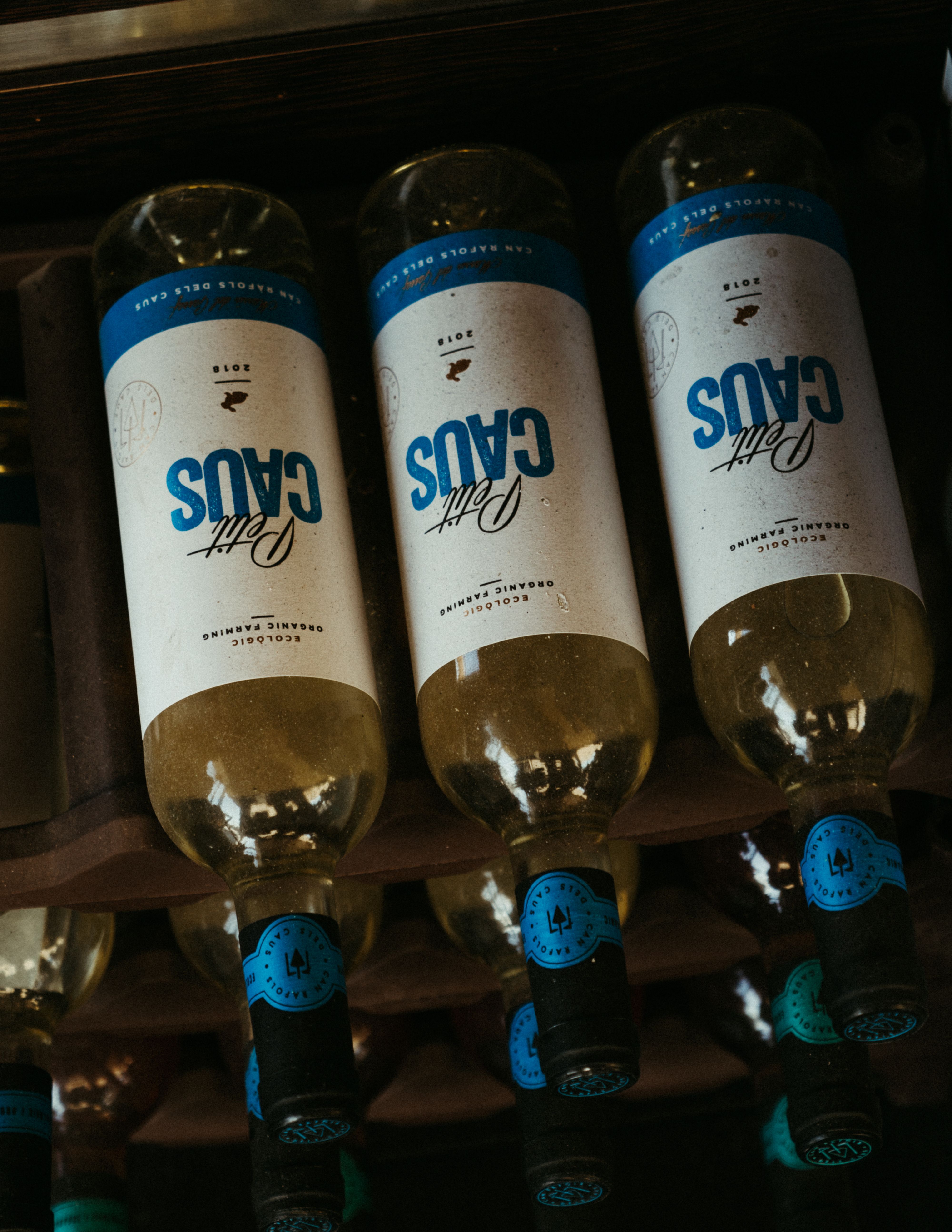 Reversed Alcohol Bottles · Free Stock Photo