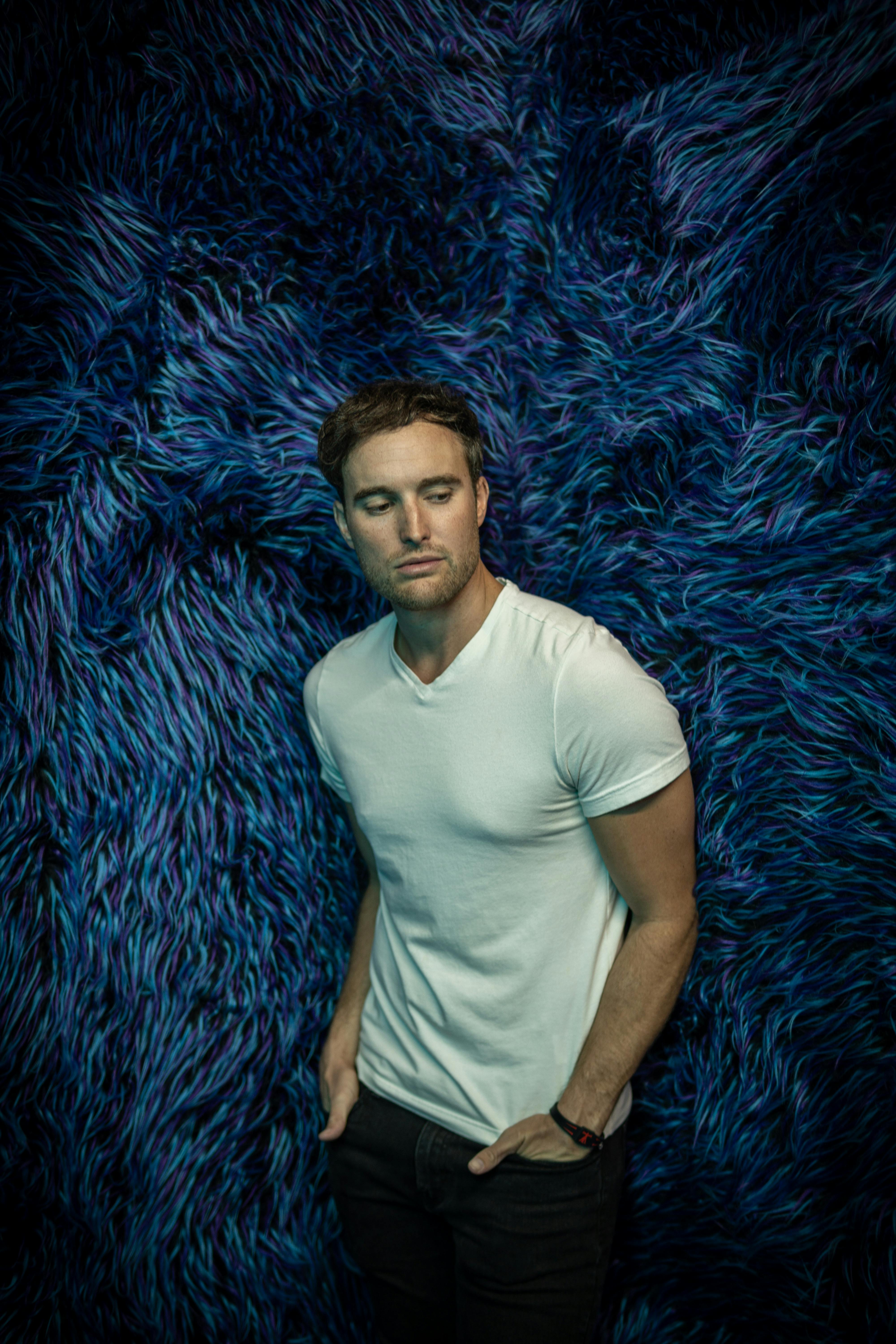 Man Posing in T-shirt · Free Stock Photo