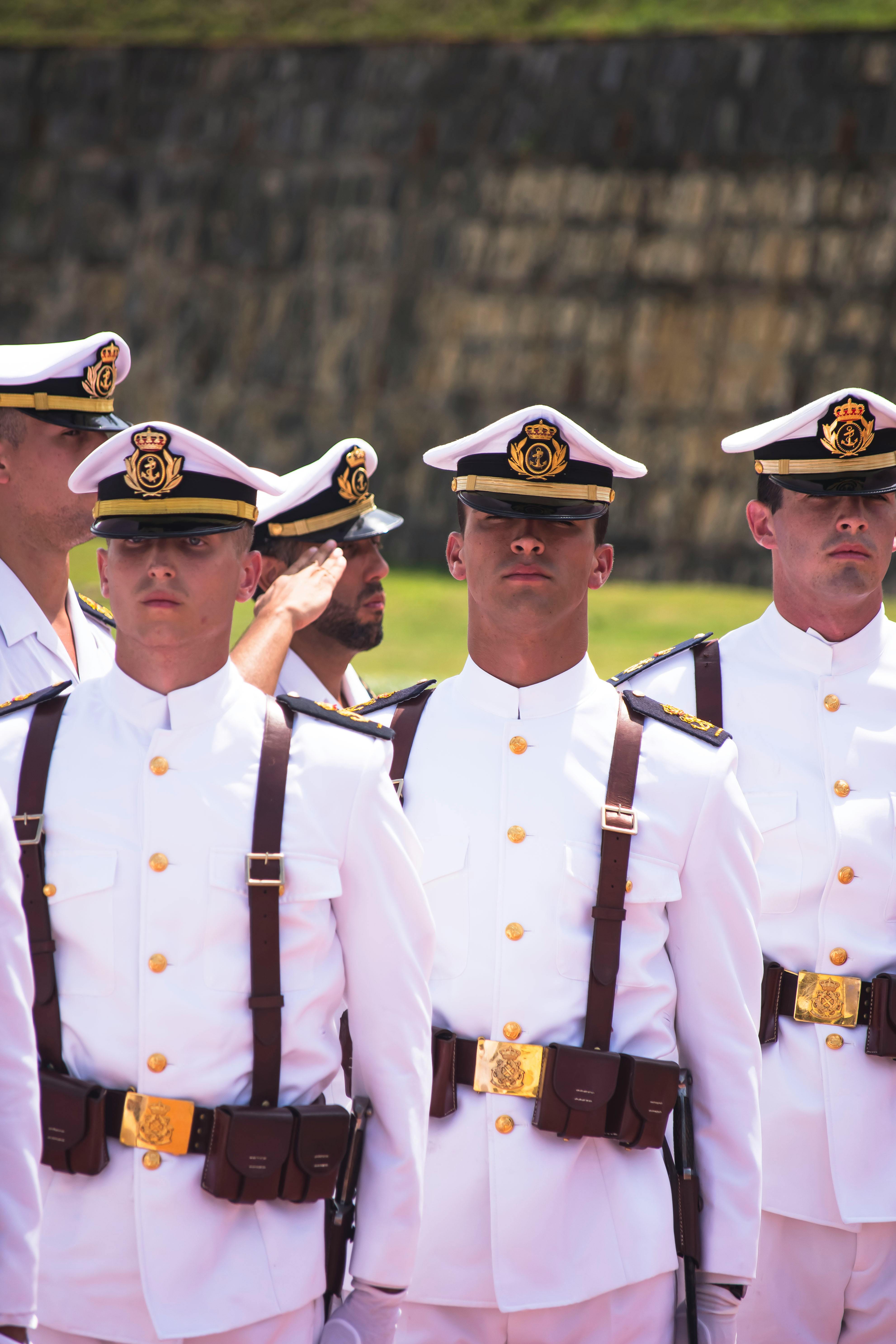 Navy Soldiers on Muster · Free Stock Photo