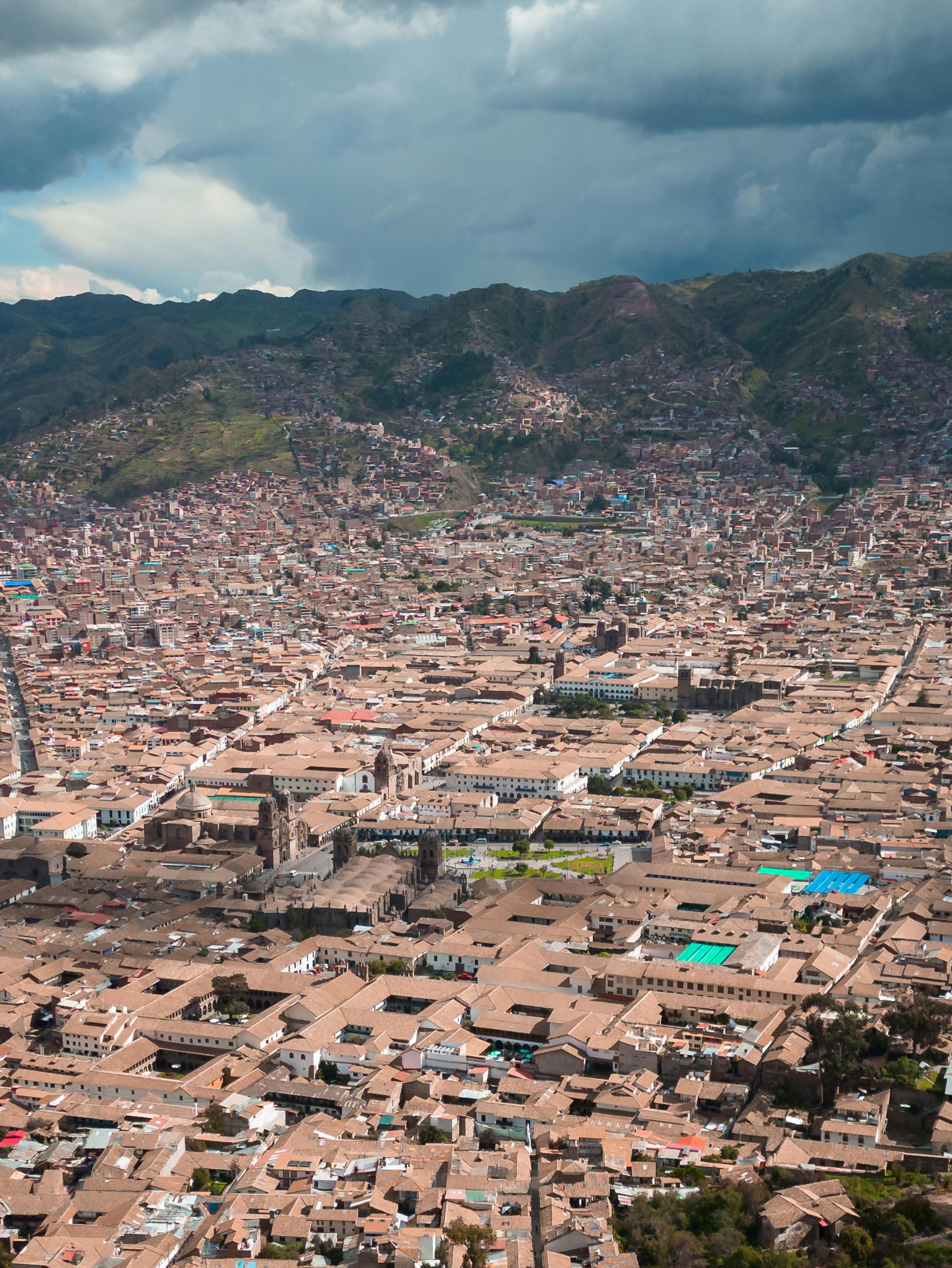 A View of a City in Peru · Free Stock Photo