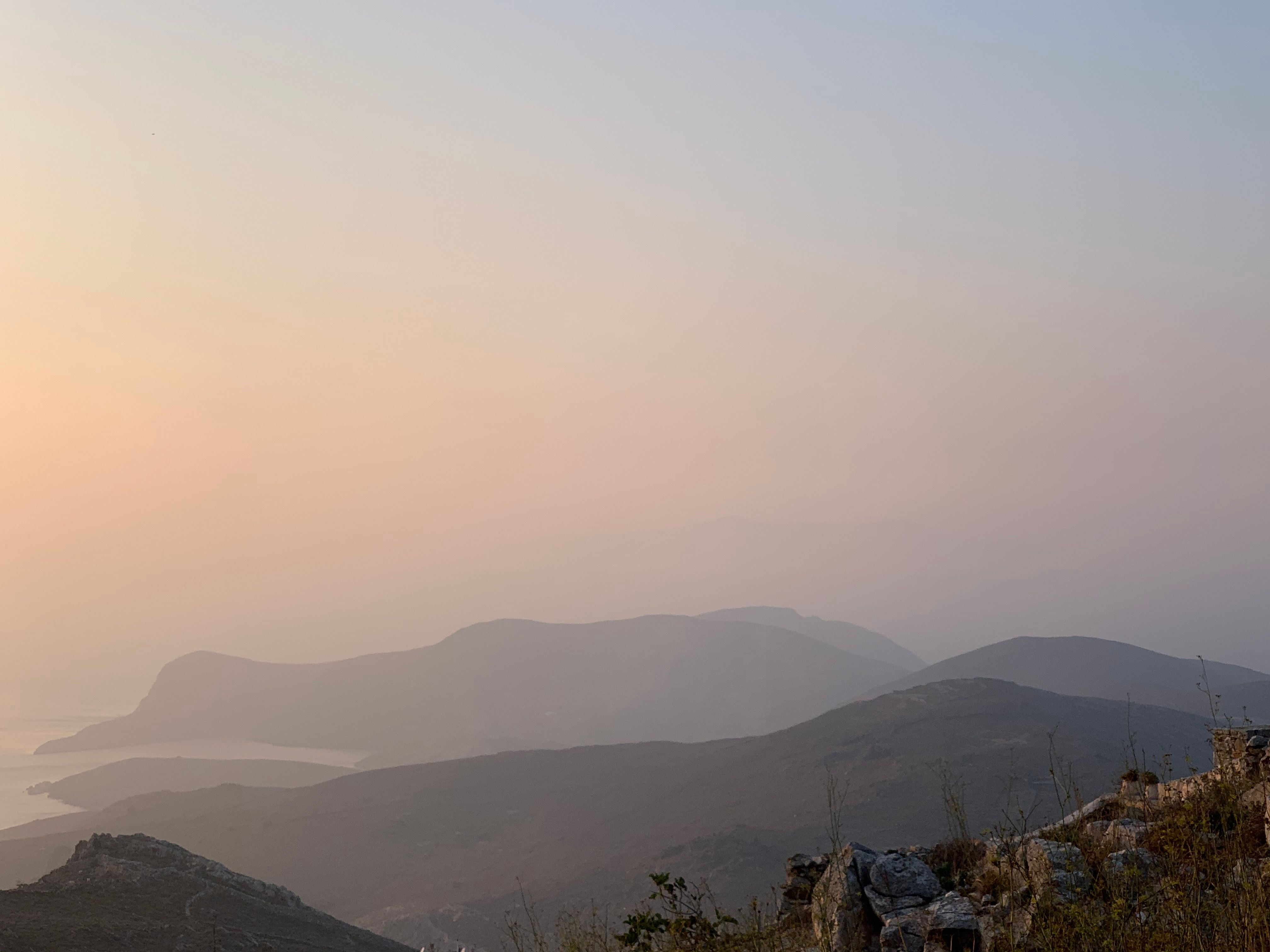 Hills at Dusk · Free Stock Photo