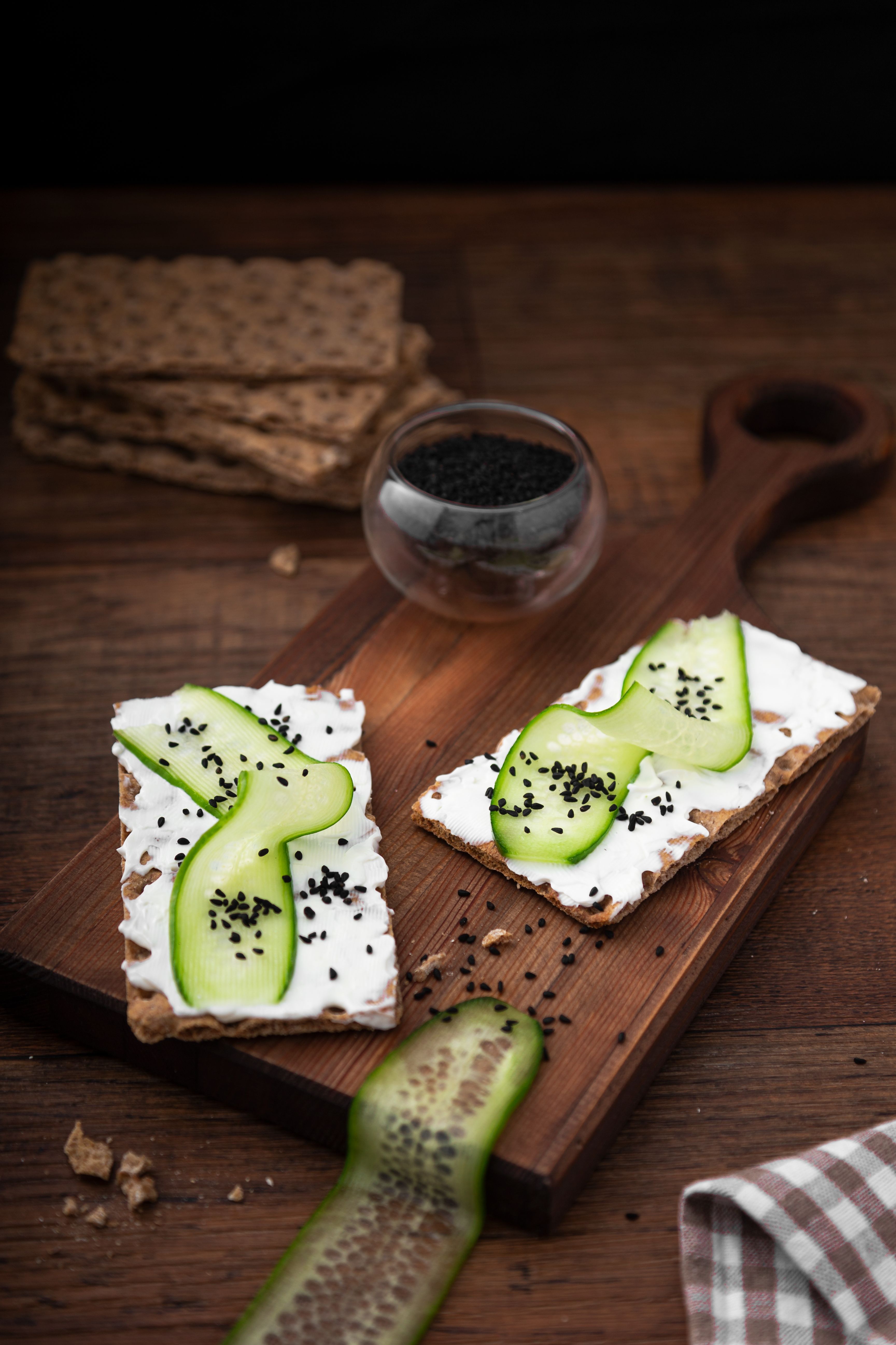 Food on Wooden Tray · Free Stock Photo