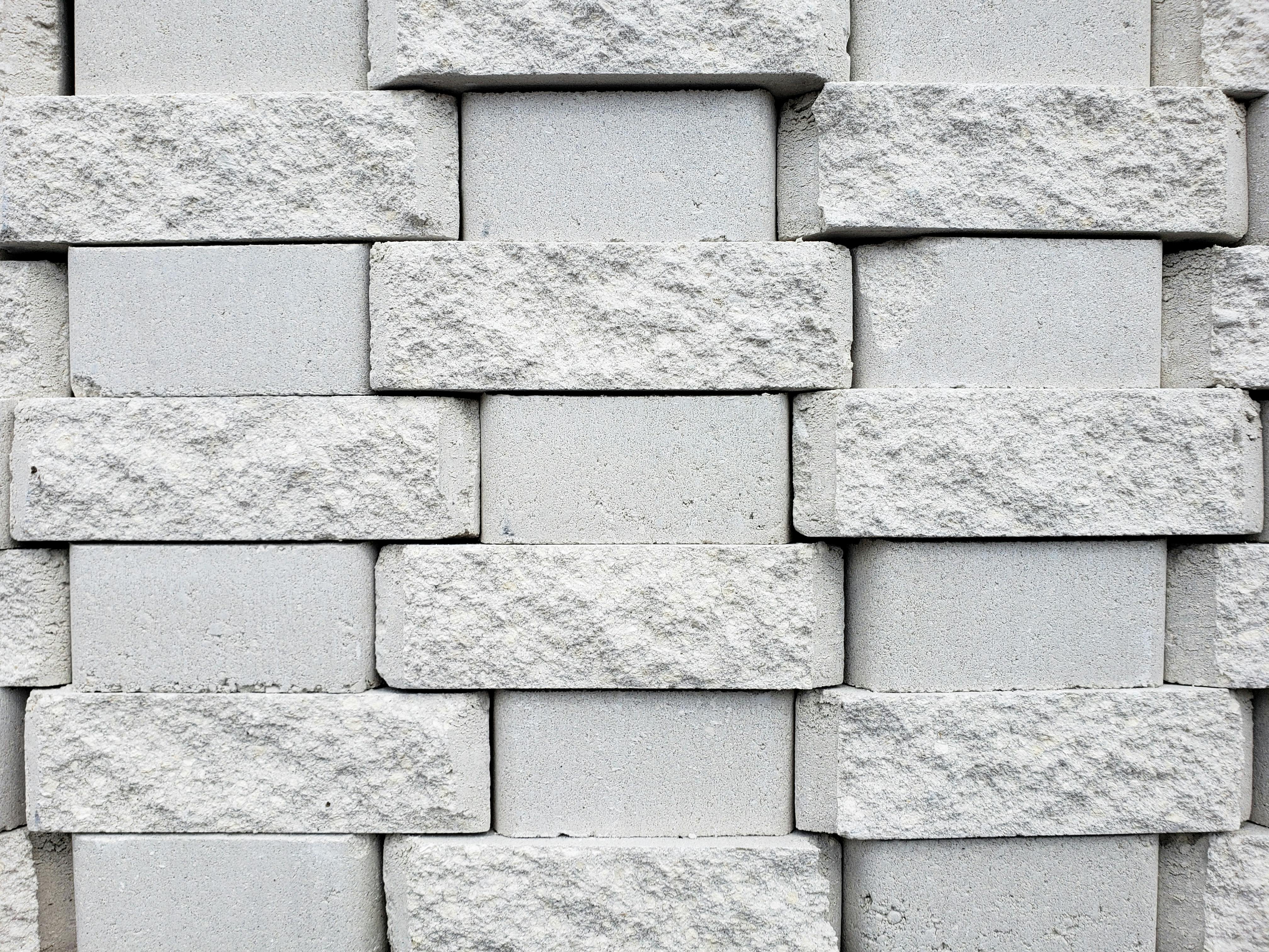 White Bricks on Wall · Free Stock Photo