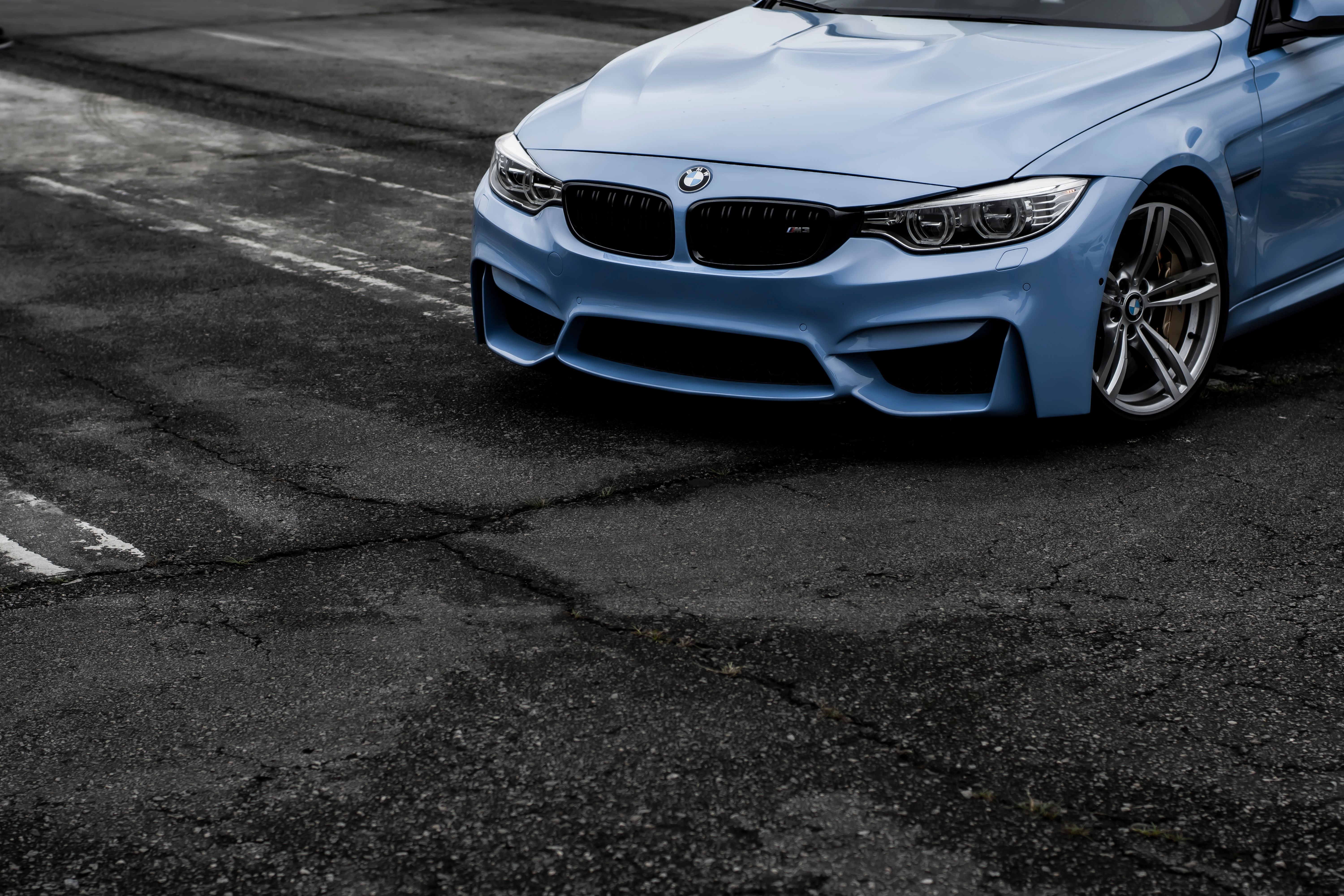 Blue BMW M3 · Free Stock Photo