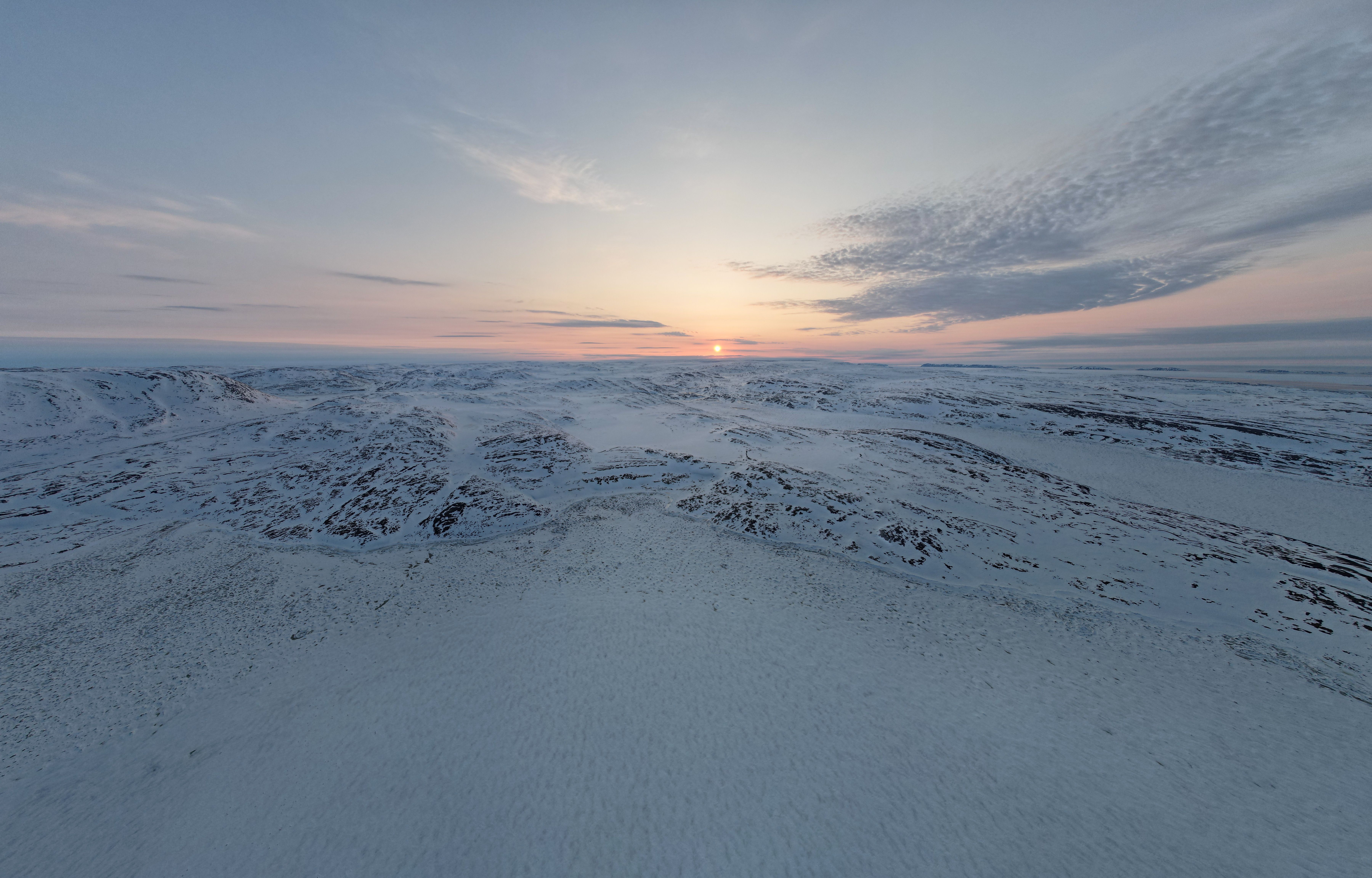 Plains in Snow in Winter · Free Stock Photo