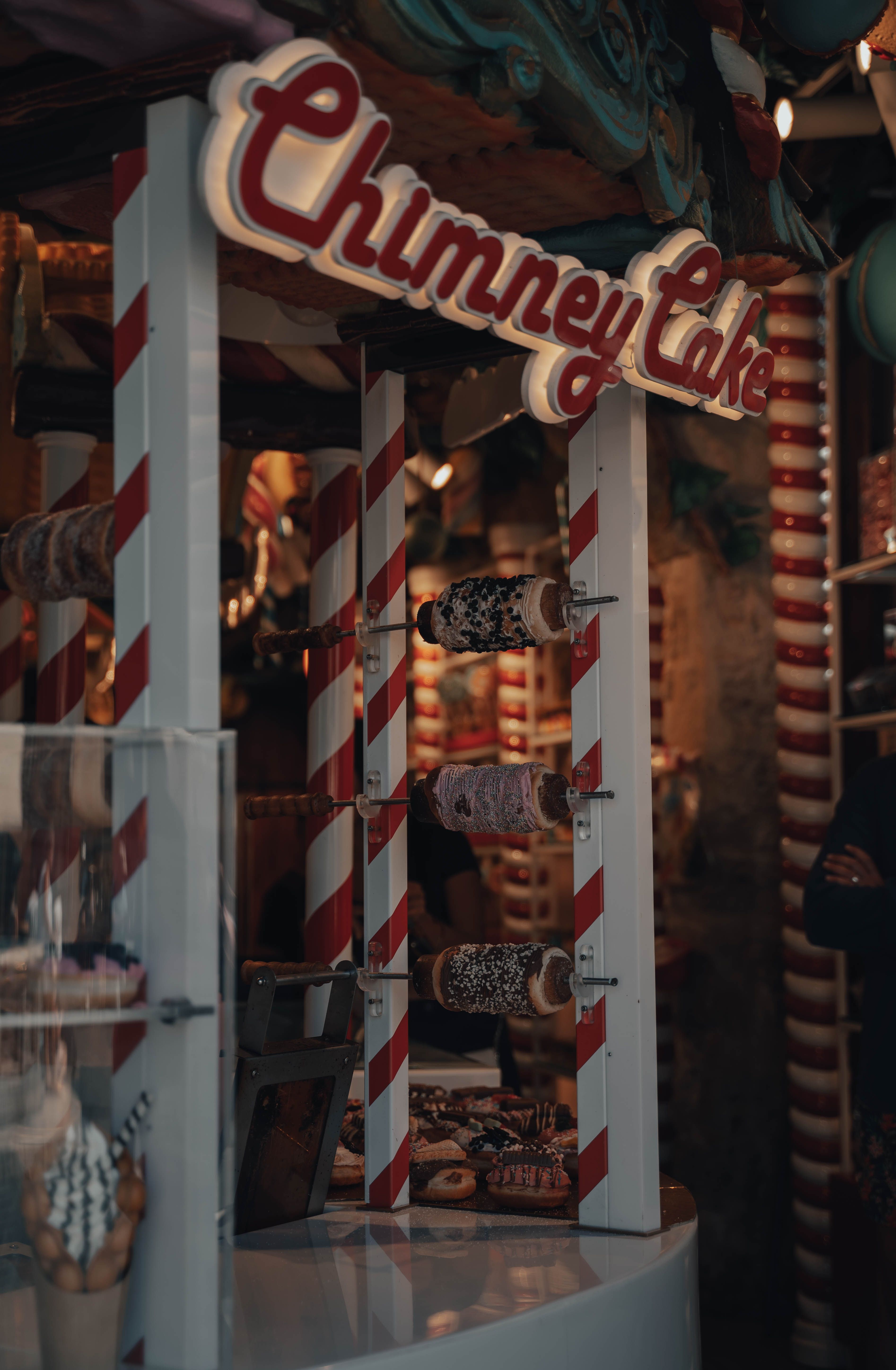 Chimney Cake Market Stall · Free Stock Photo
