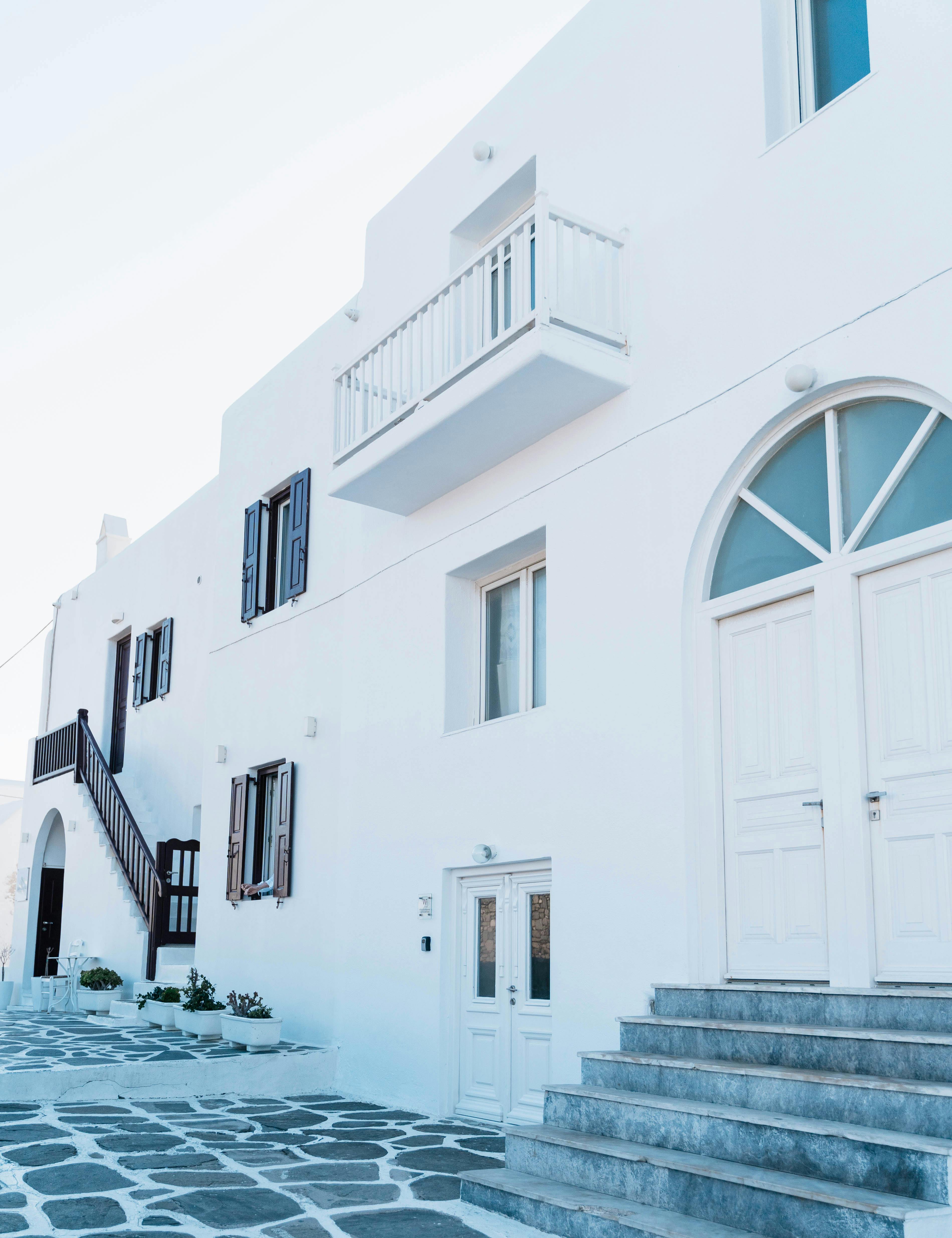 Blue And White Buildings · Free Stock Photo