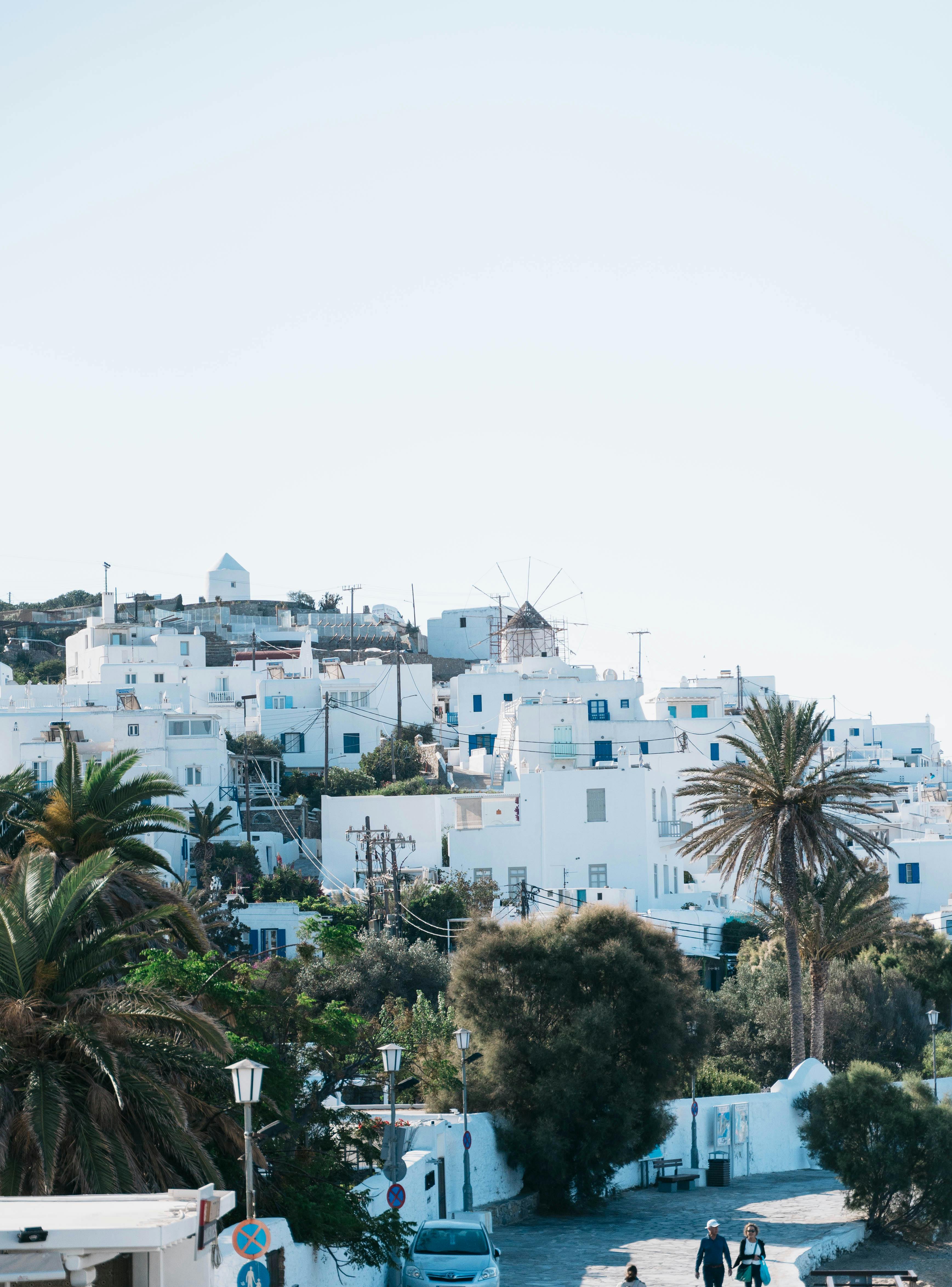 Cityscape of Thira · Free Stock Photo