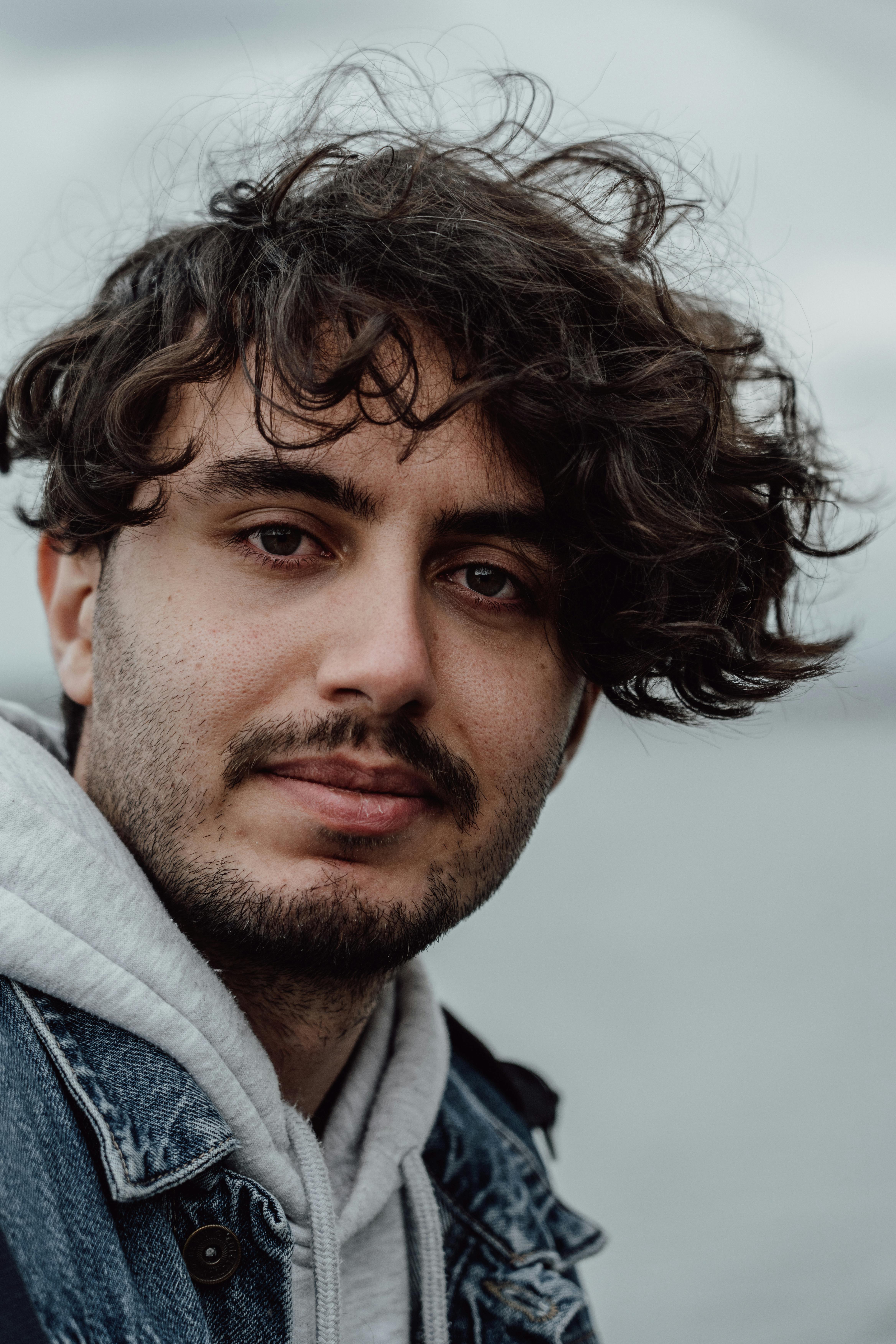 Face of Posing Man · Free Stock Photo