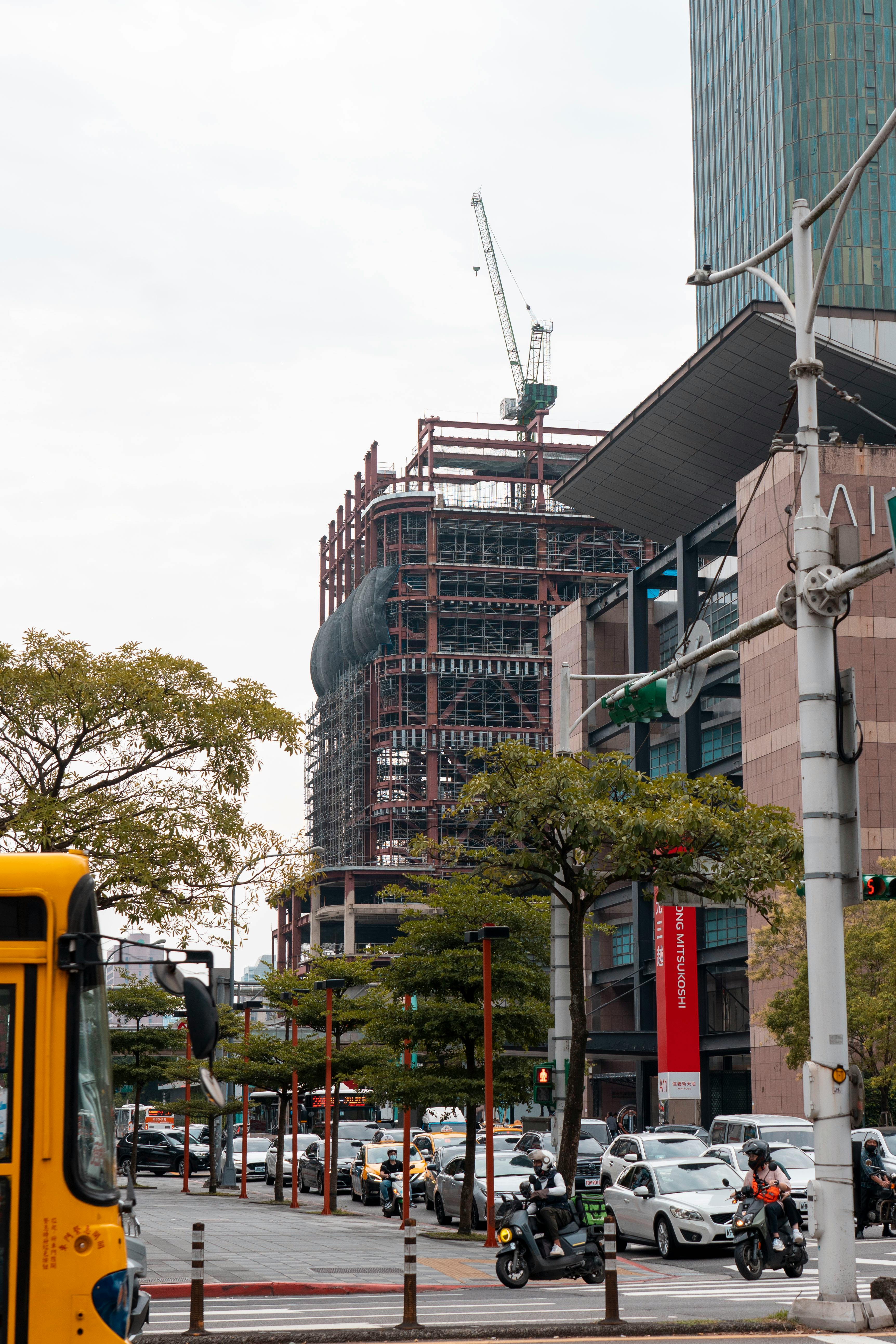 Photo of a City Road · Free Stock Photo