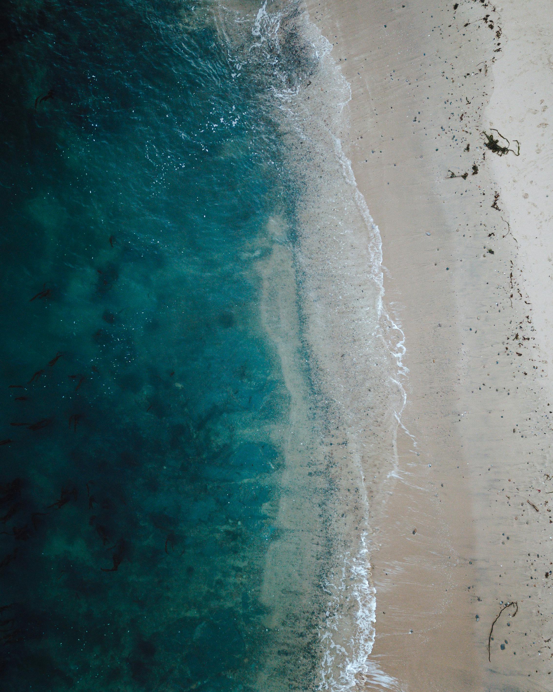 Birds Eye View of Sea Shore · Free Stock Photo