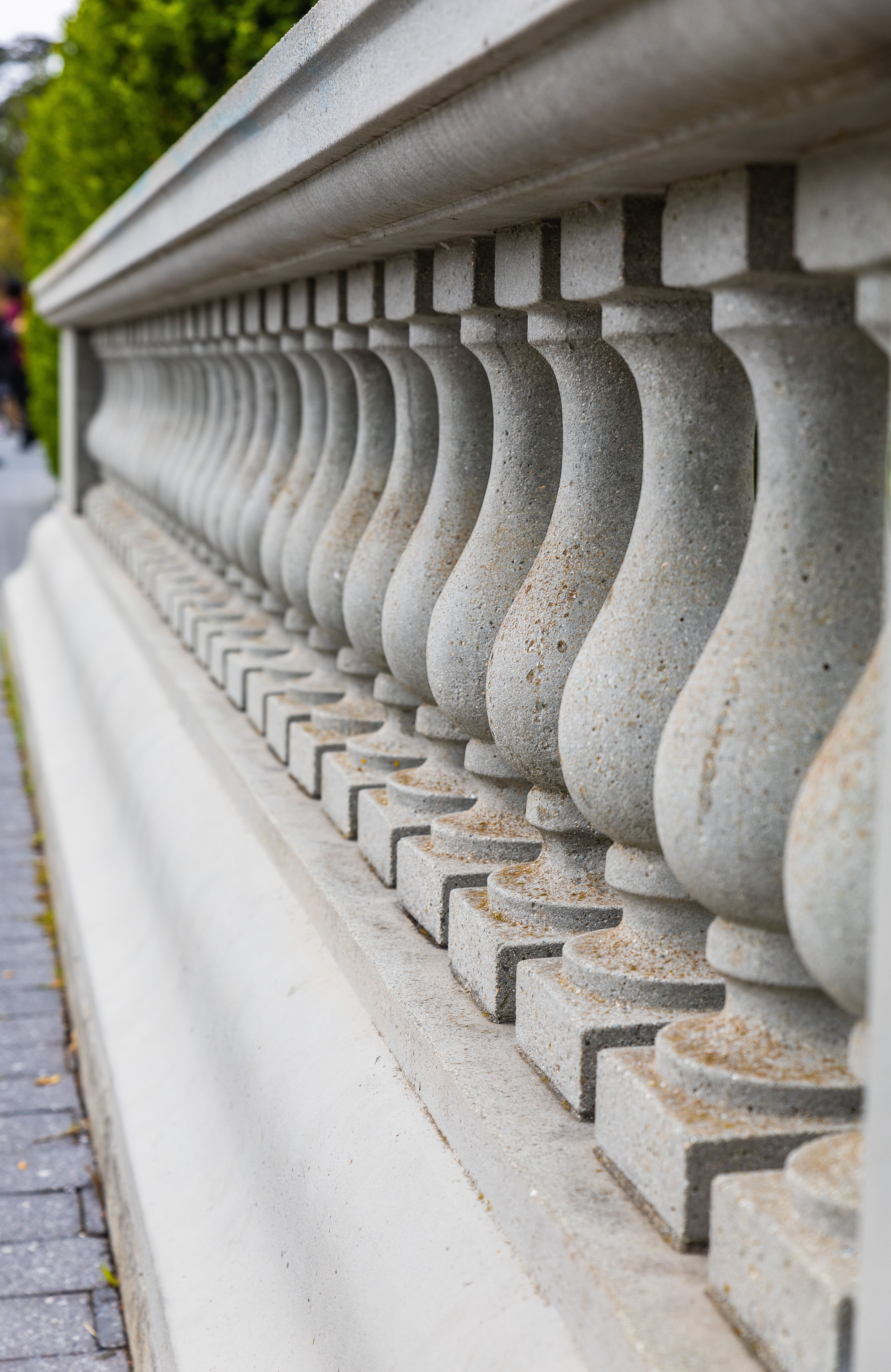 A Classical Columns on a Bridge · Free Stock Photo