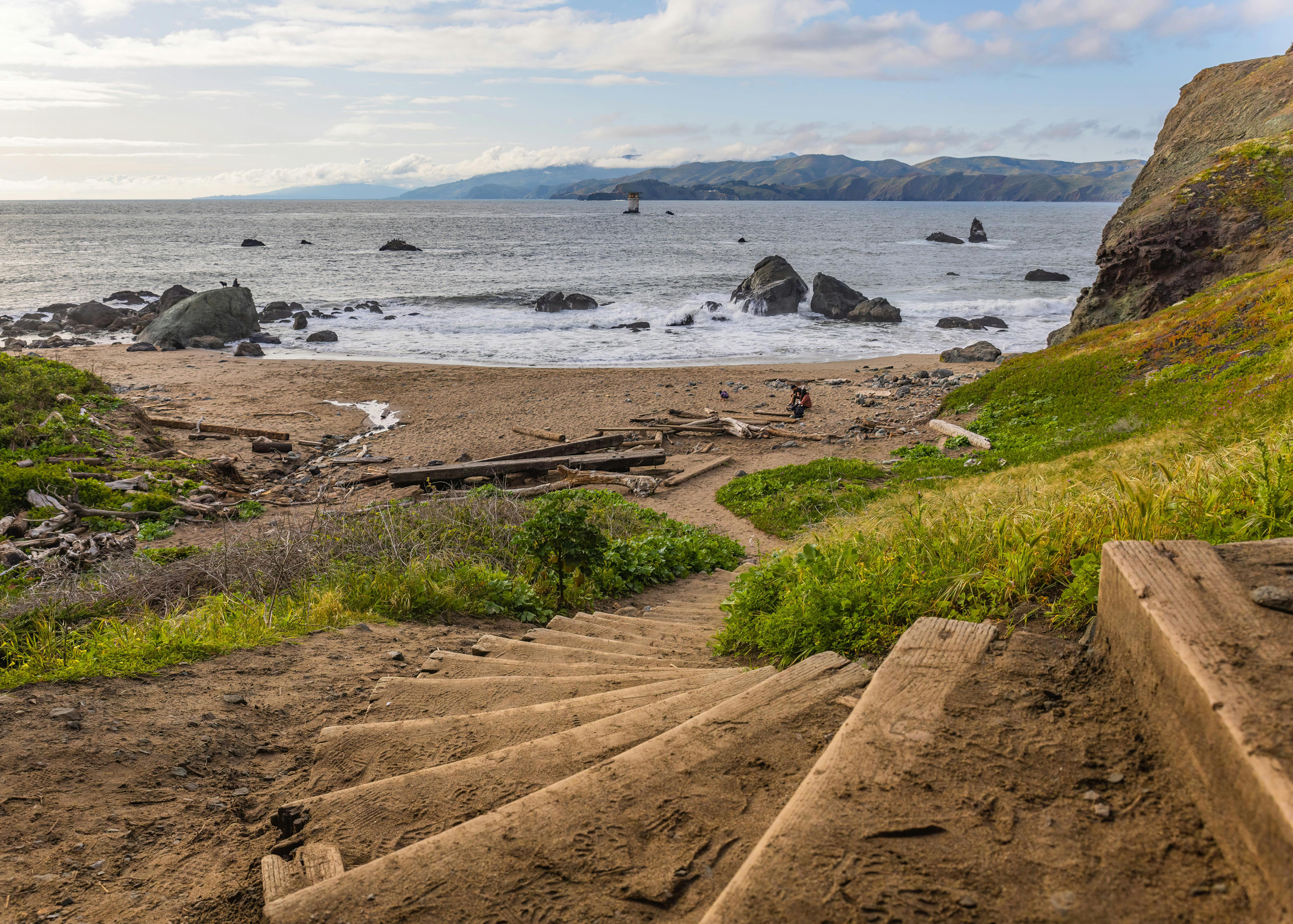 Steps Leading to Beach · Free Stock Photo