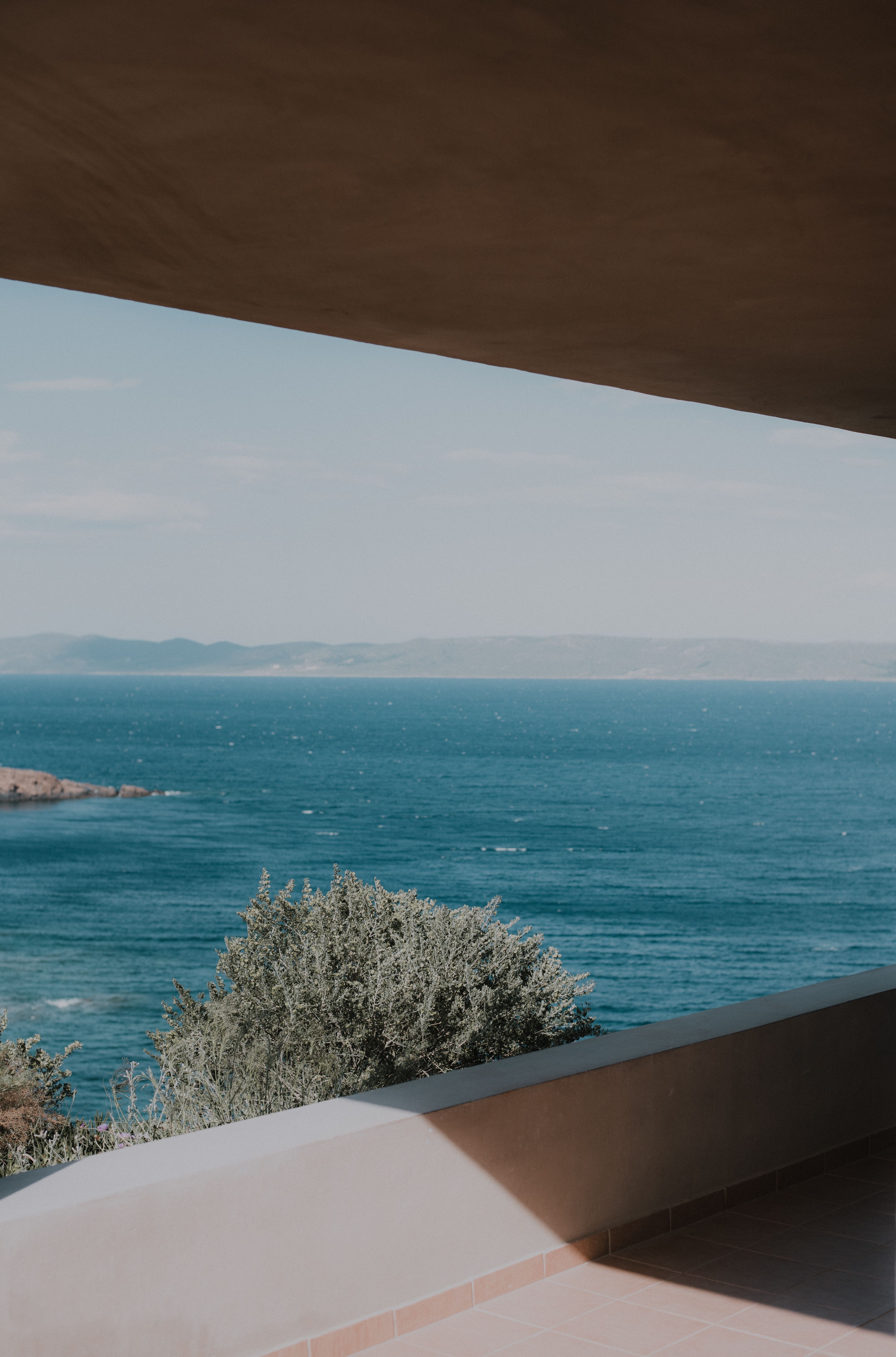 View of the Sea from a Terrace · Free Stock Photo