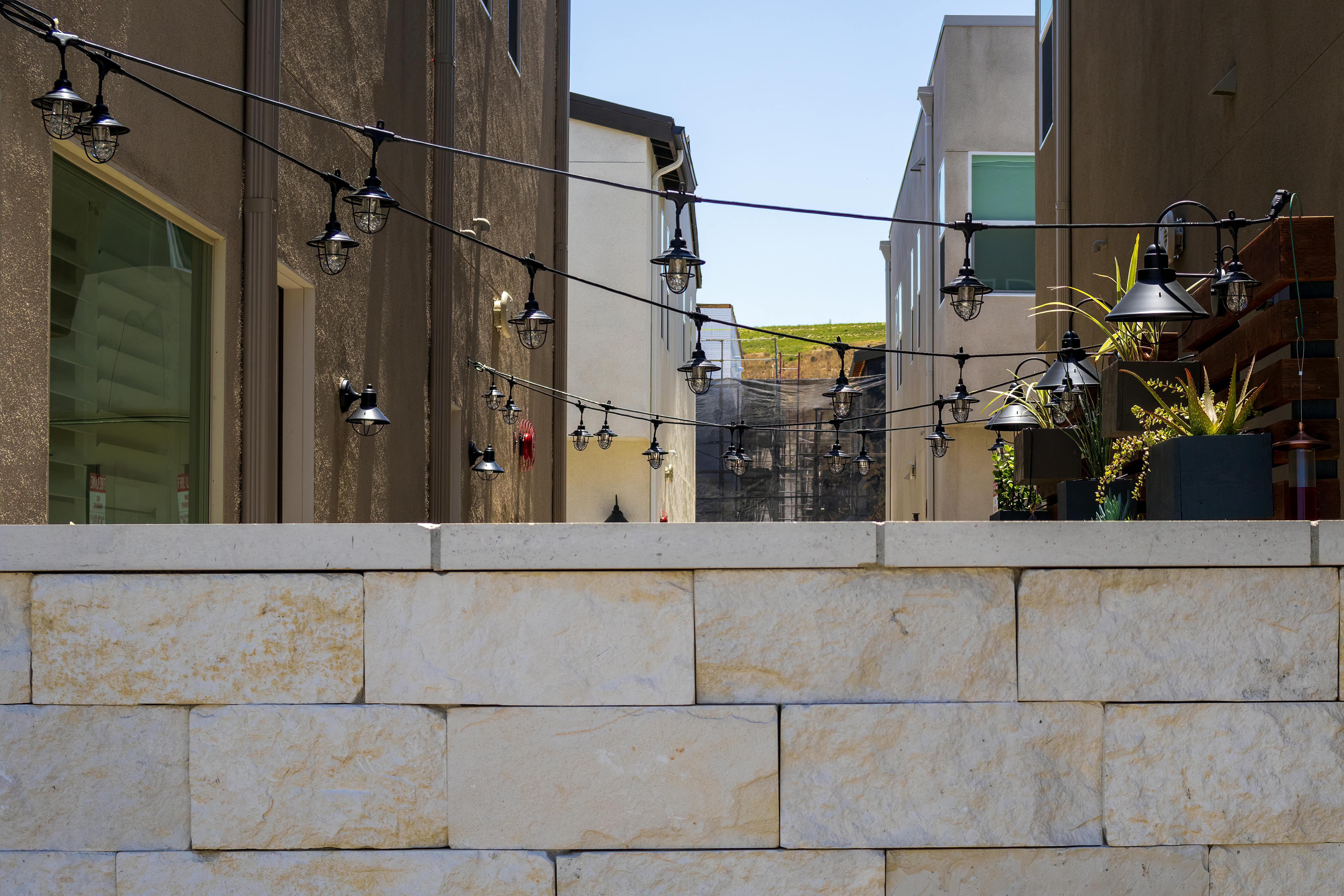 Yellow Work Lamps Turned on · Free Stock Photo