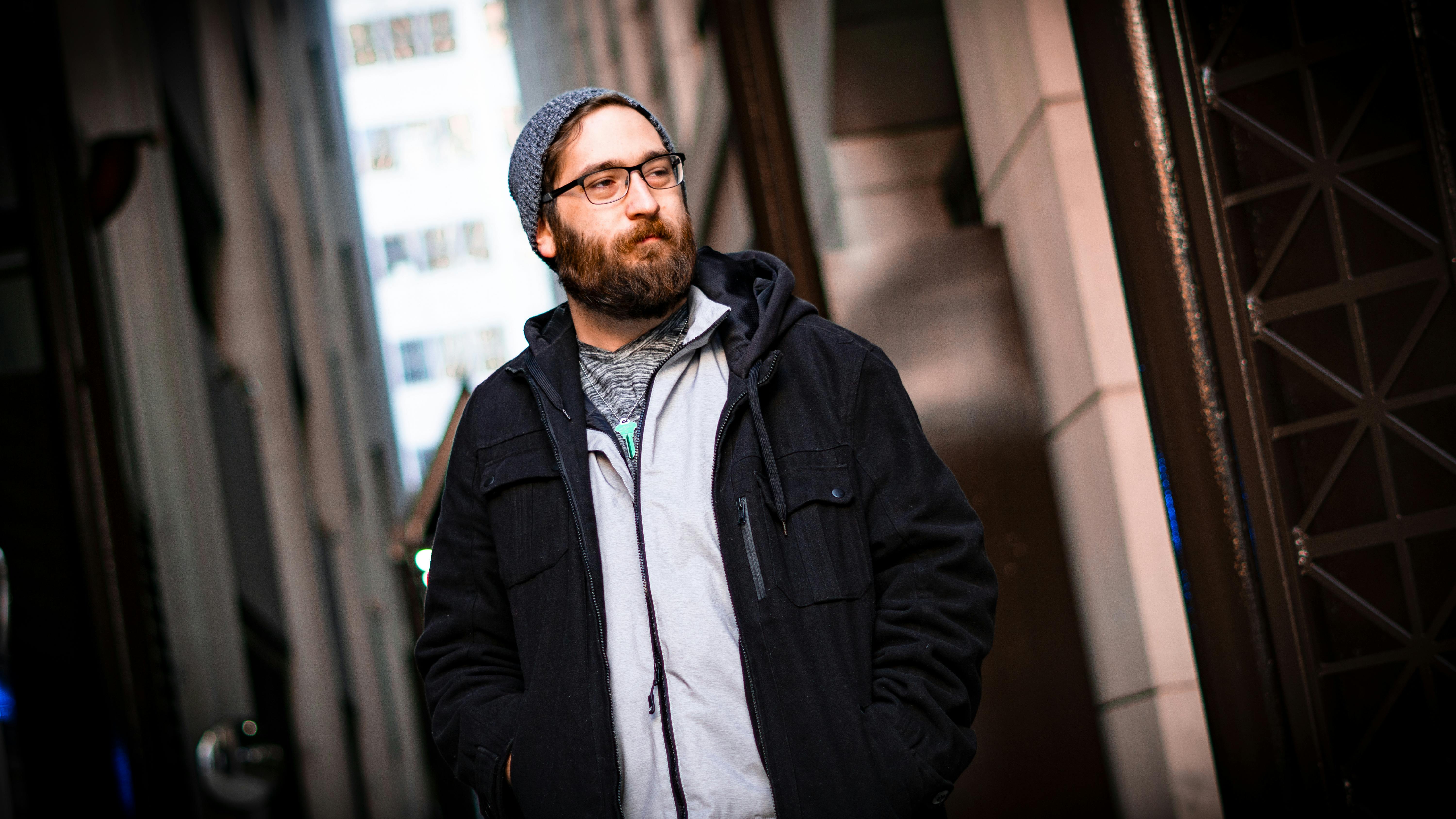 Man Looking Left Side · Free Stock Photo