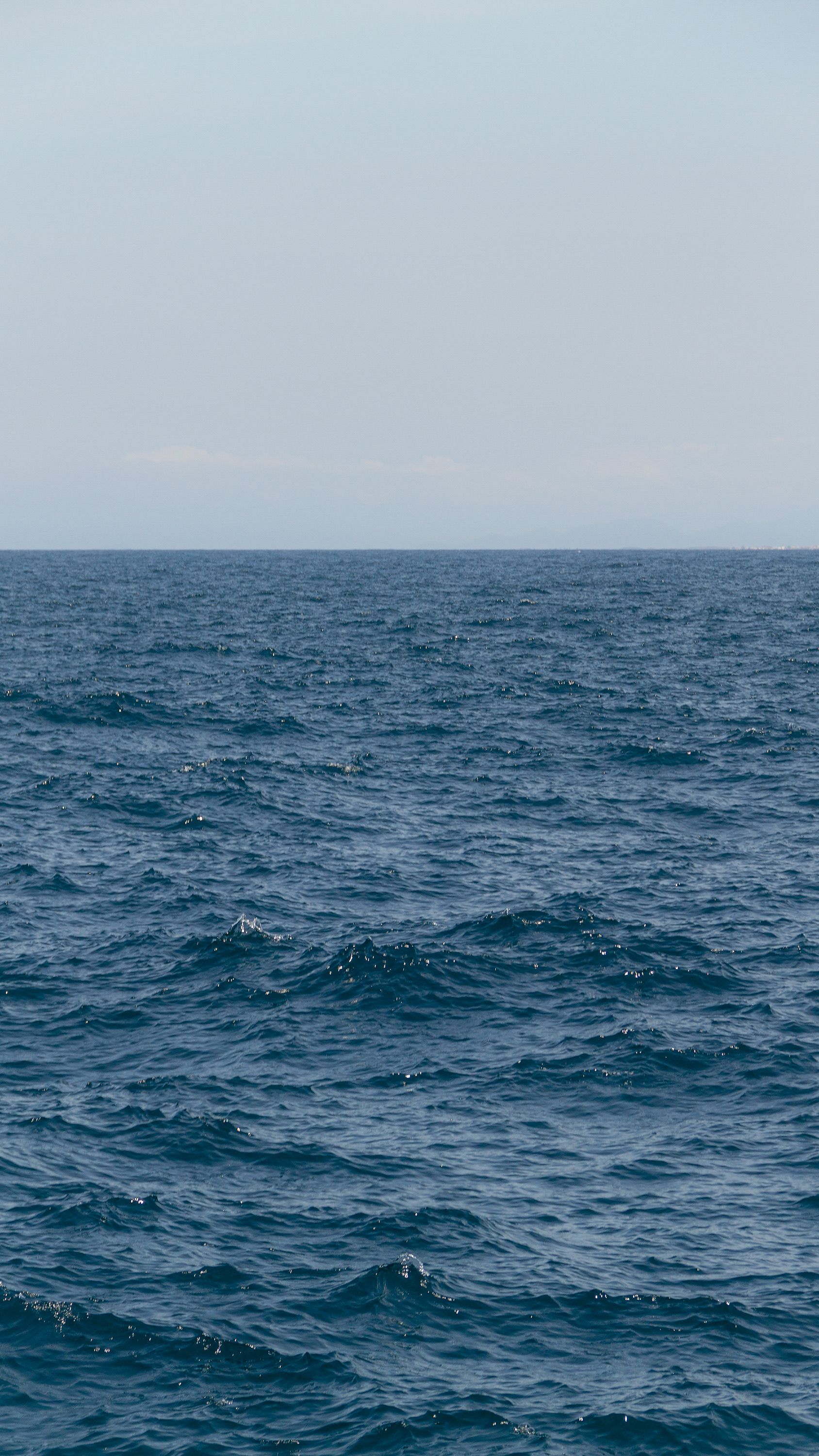 Blue Sea Surface · Free Stock Photo