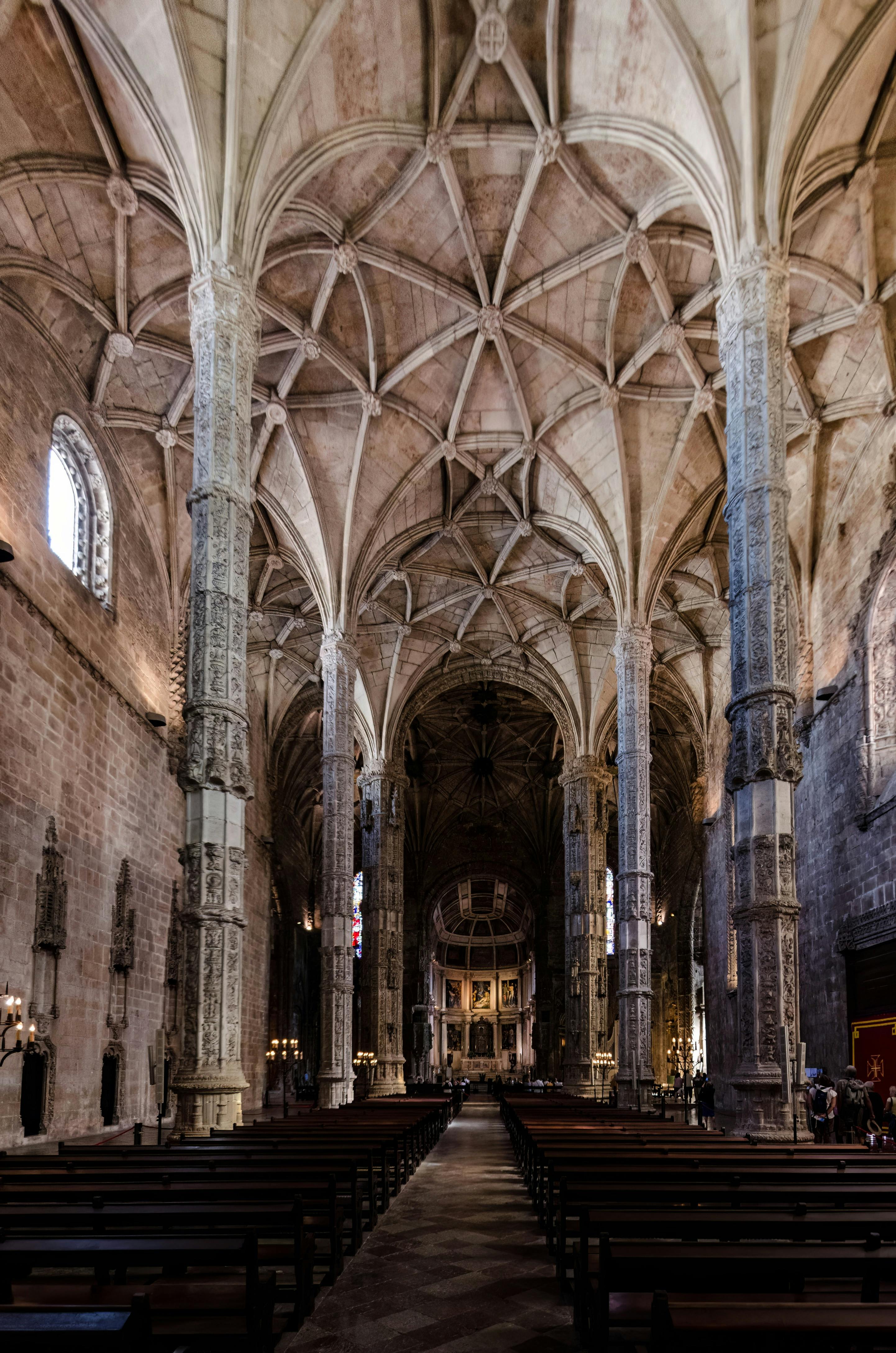 Low-angle Photo of Brown Concrete Cathedral · Free Stock Photo