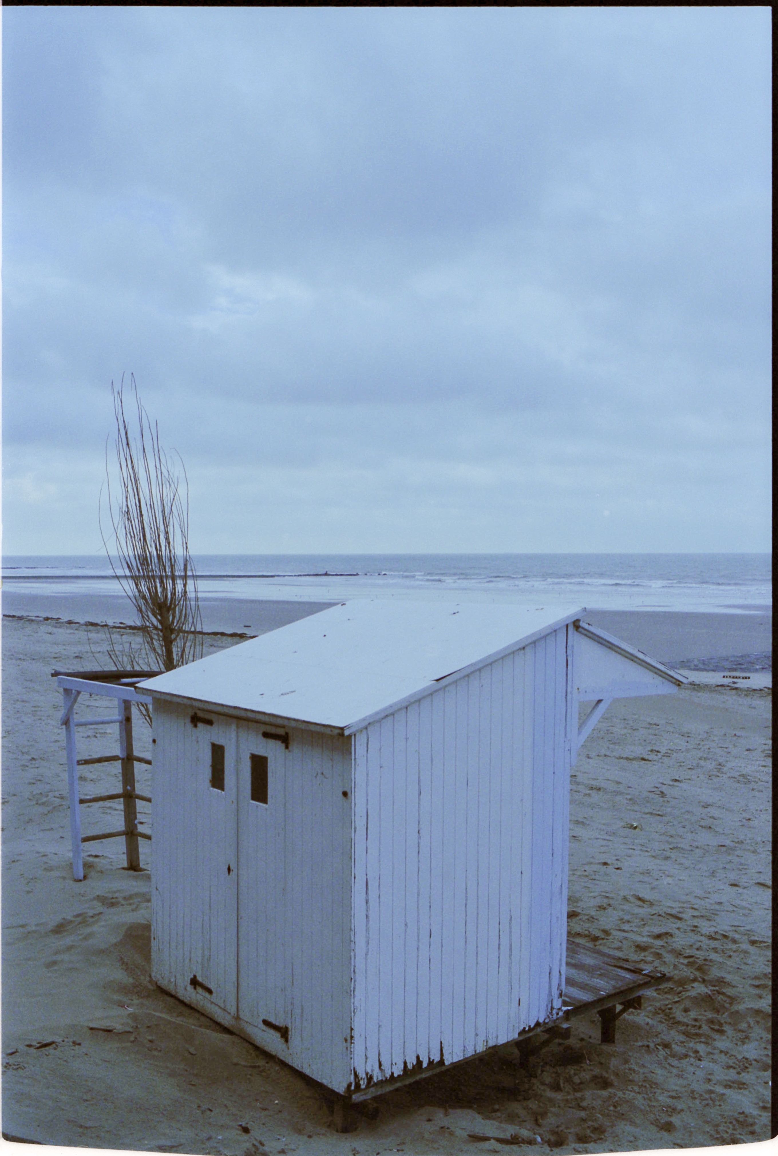 Wooden Cabin by Stormy Sea · Free Stock Photo