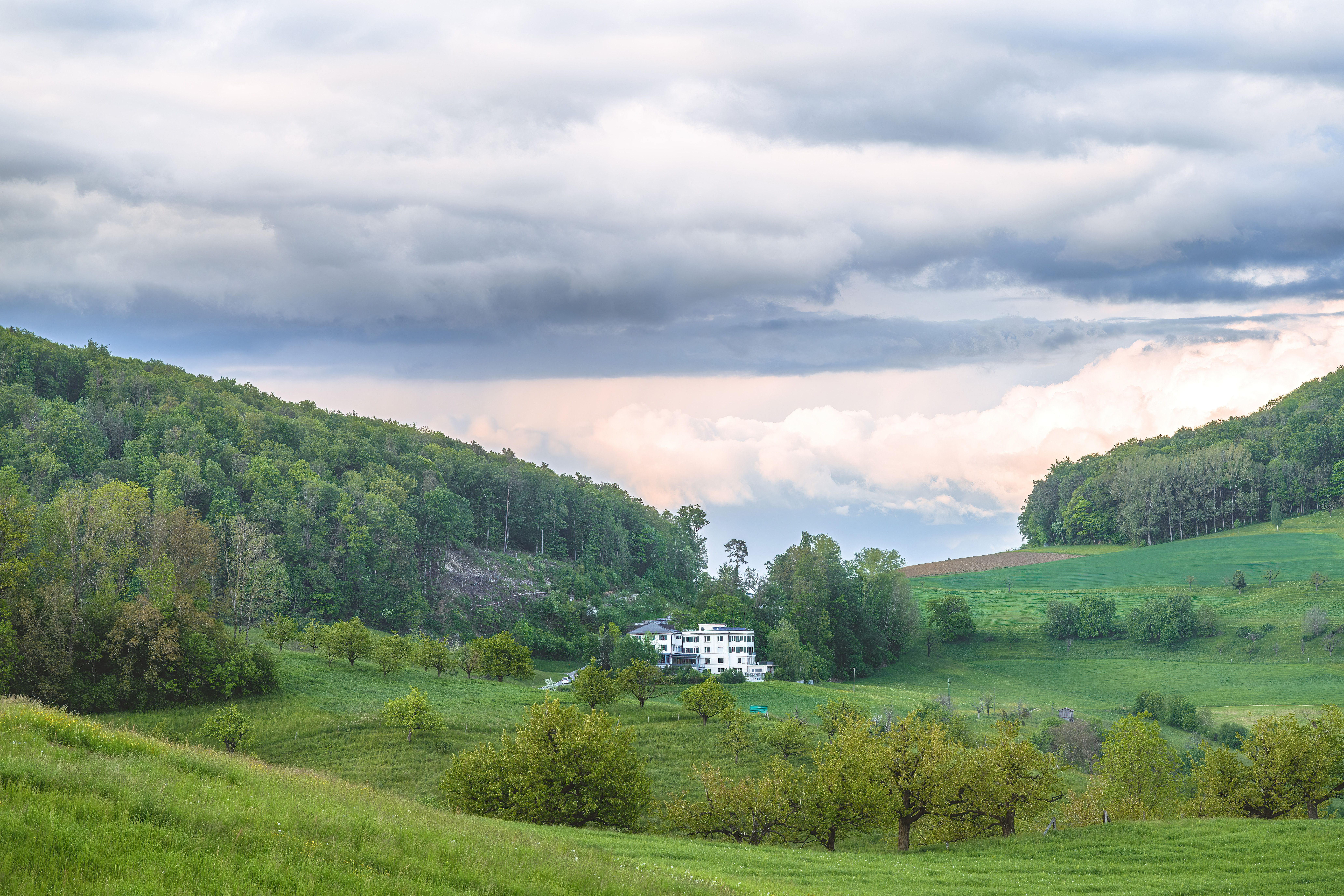Rain Clouds over Valley in Summer · Free Stock Photo