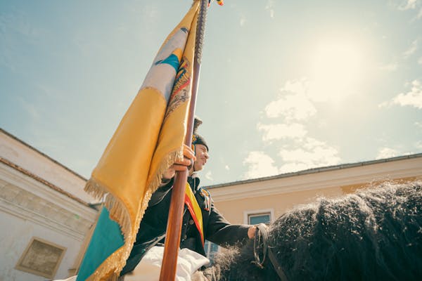 Horse With Flag Photos, Download The BEST Free Horse With Flag Stock ...