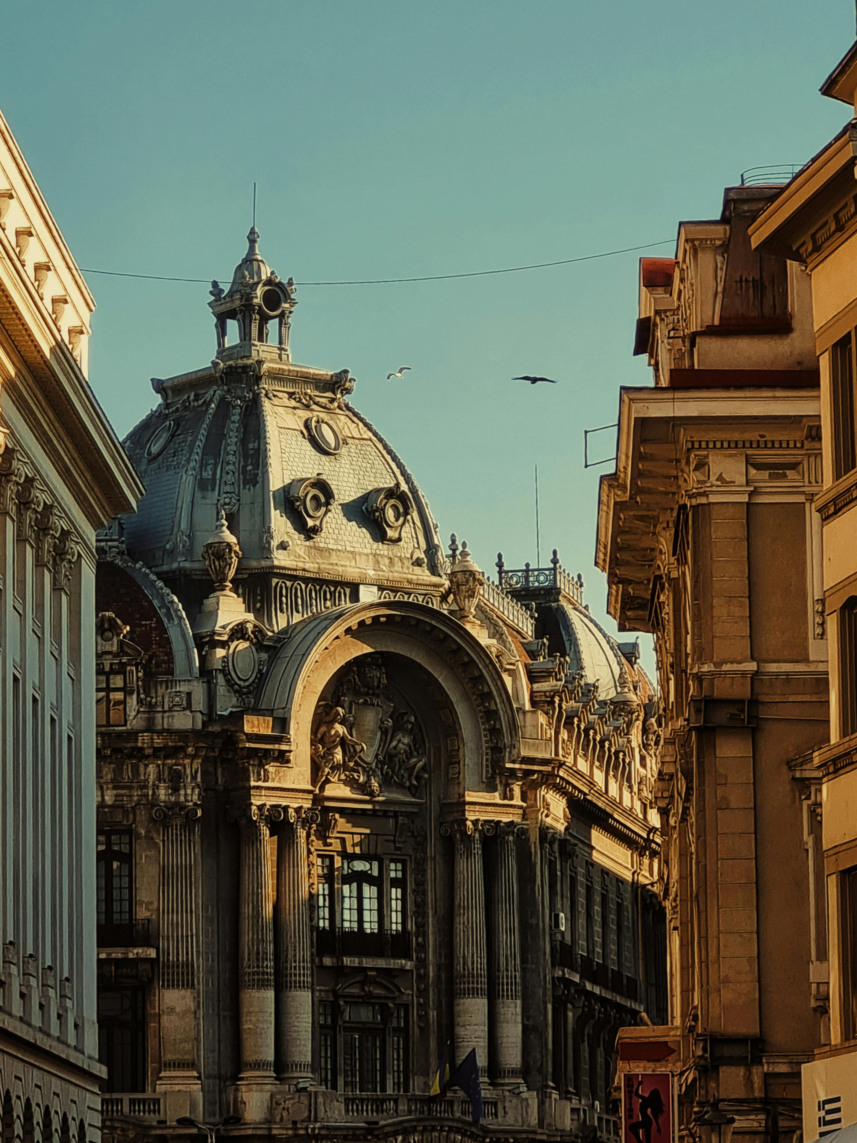 Dome of a Cathedral in Bucharest · Free Stock Photo