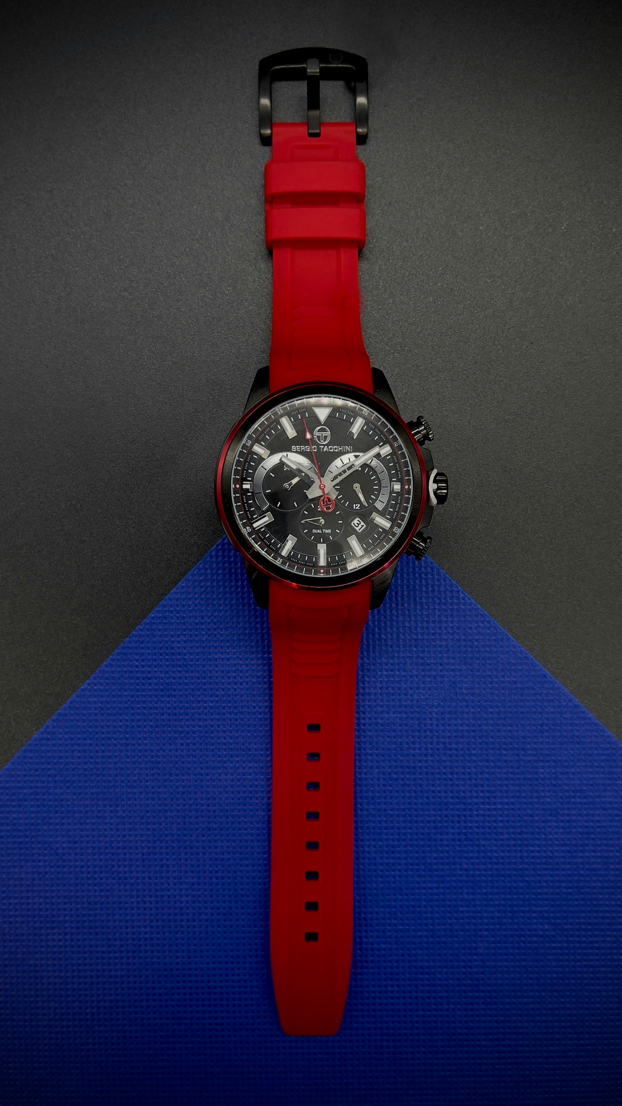 Photo of a Luxury Red Wristwatch · Free Stock Photo