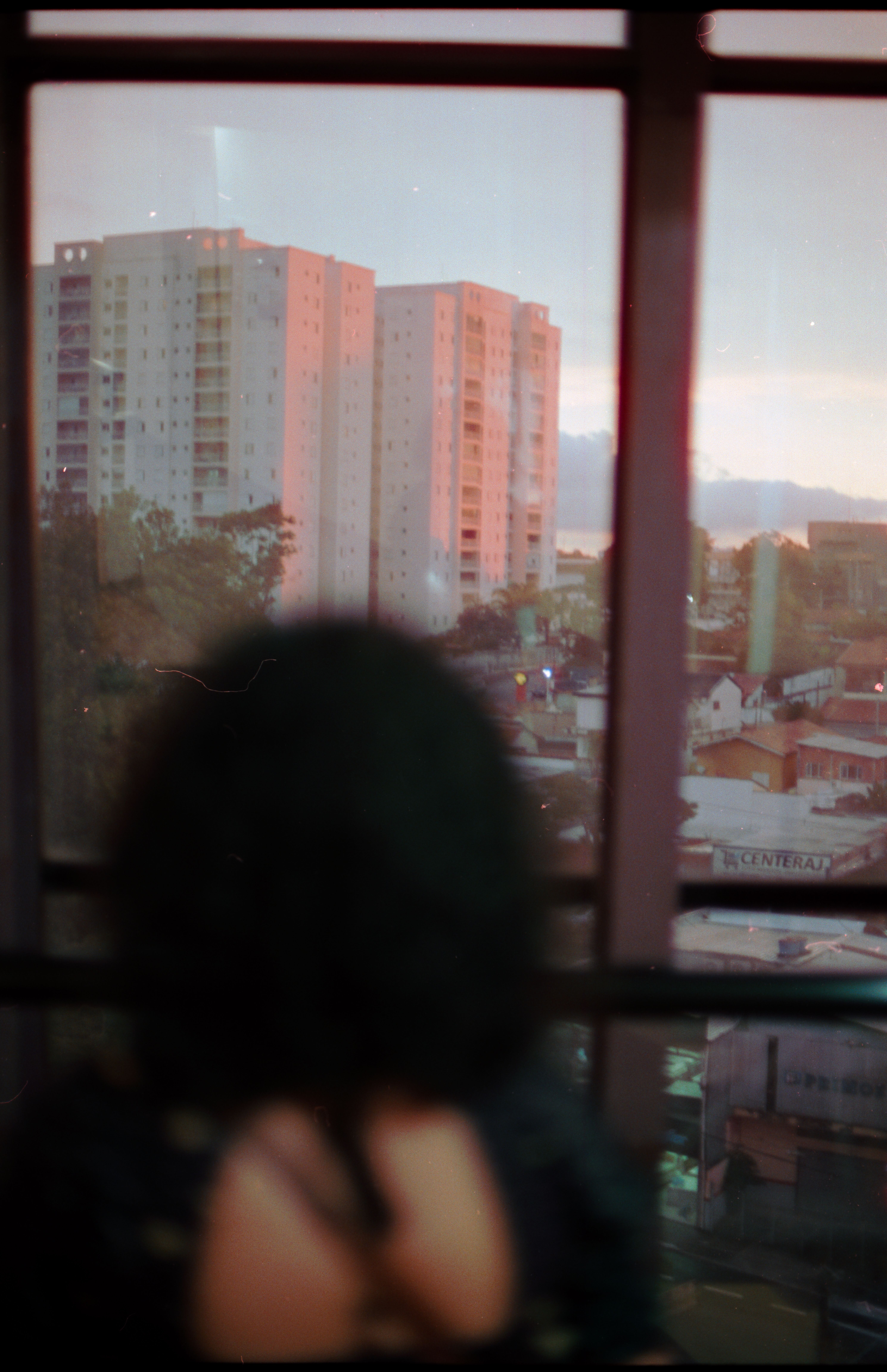 Residential Building Seen through Window · Free Stock Photo