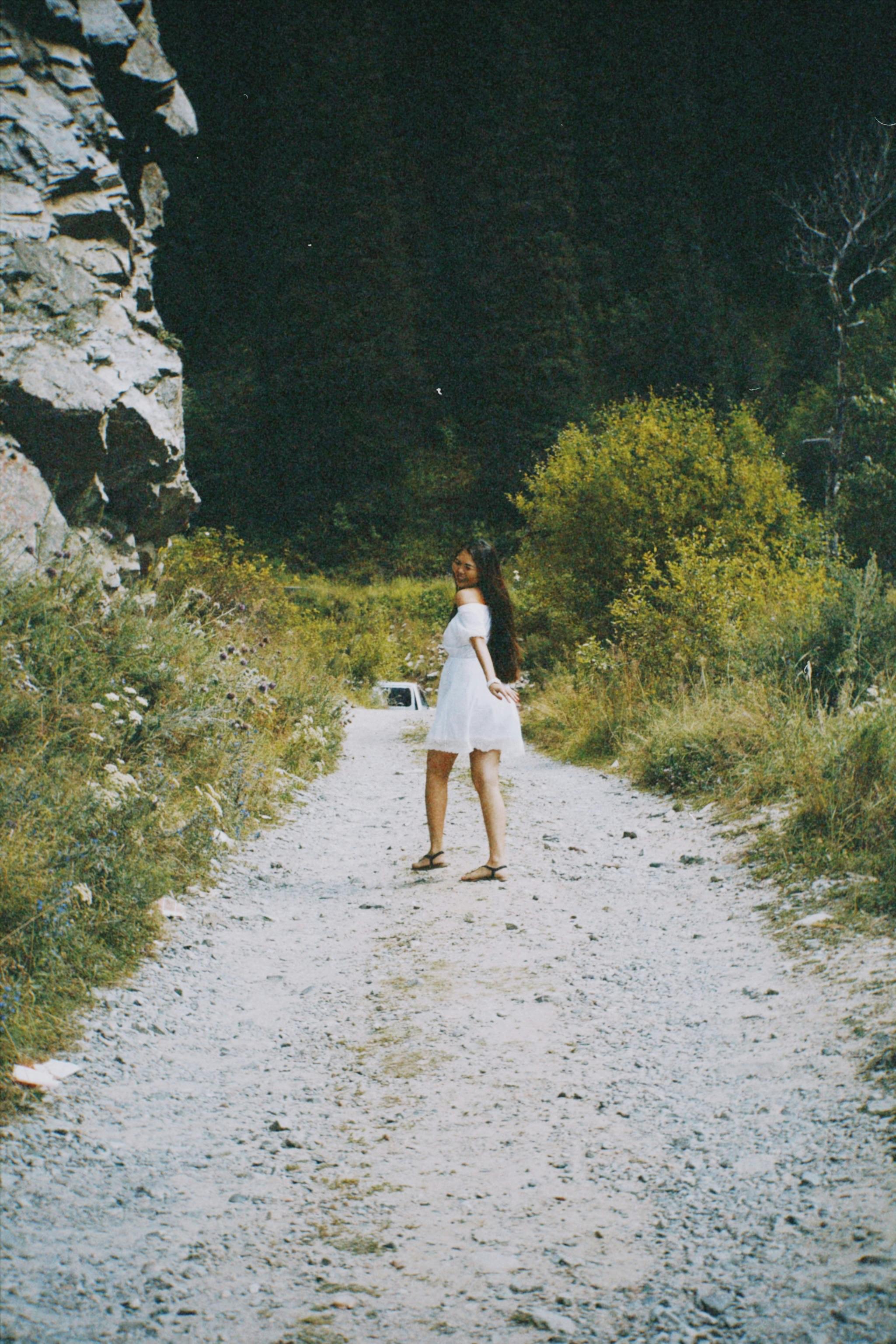 Woman in White Sundress Running in Ocean · Free Stock Photo