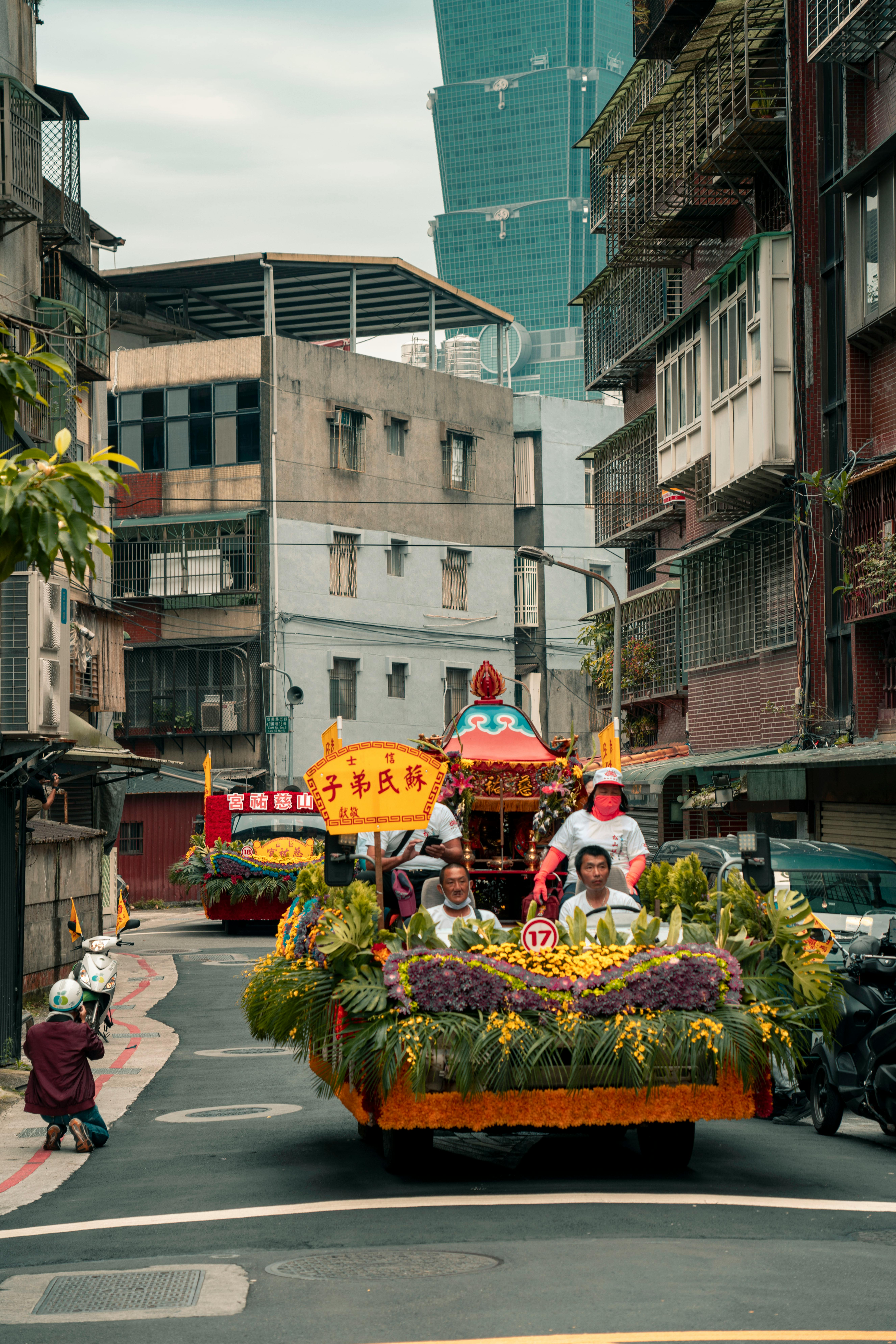 Colorful Parade on Street in Taipei · Free Stock Photo