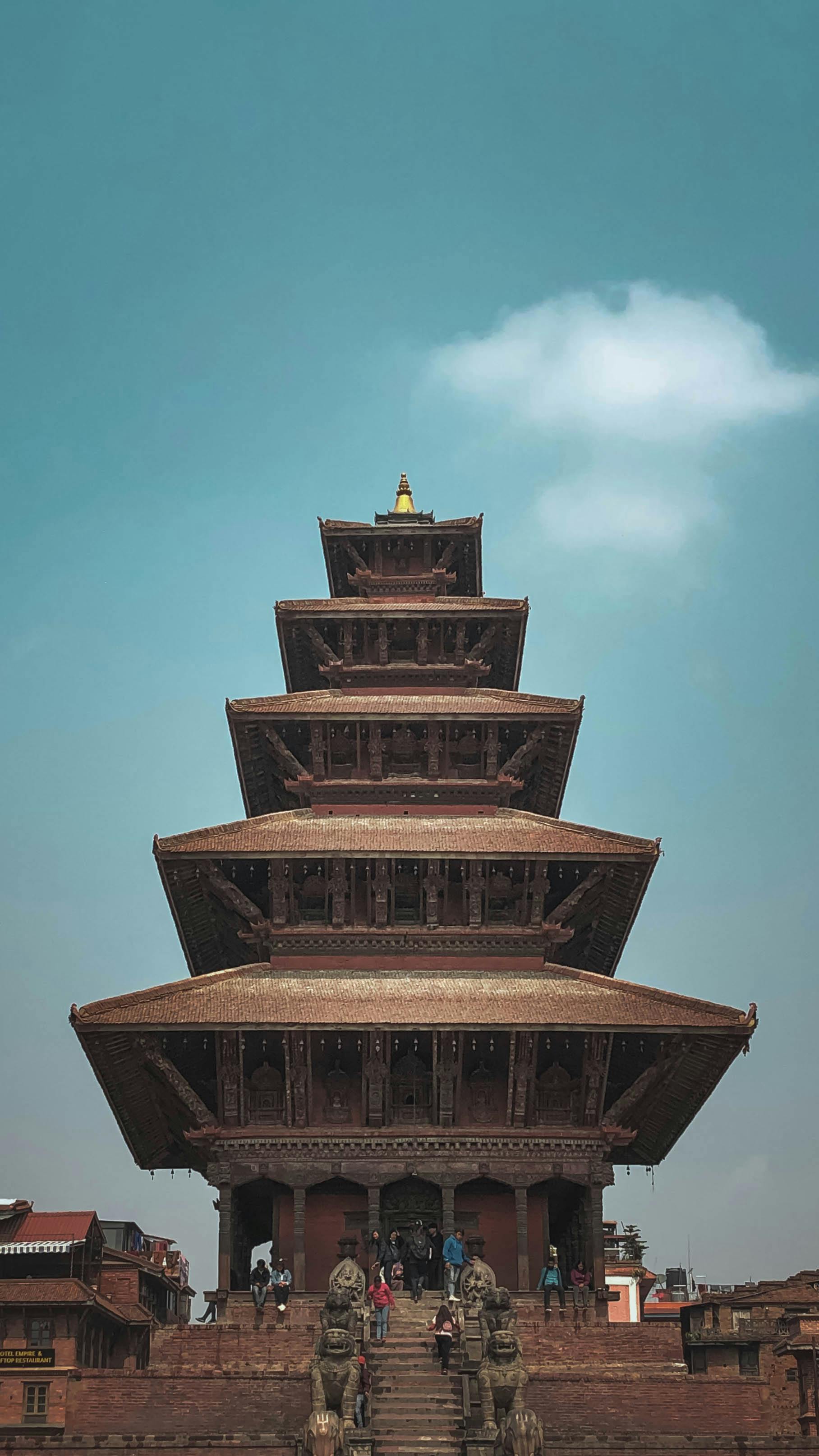 Red and Brown Temple Roofs · Free Stock Photo