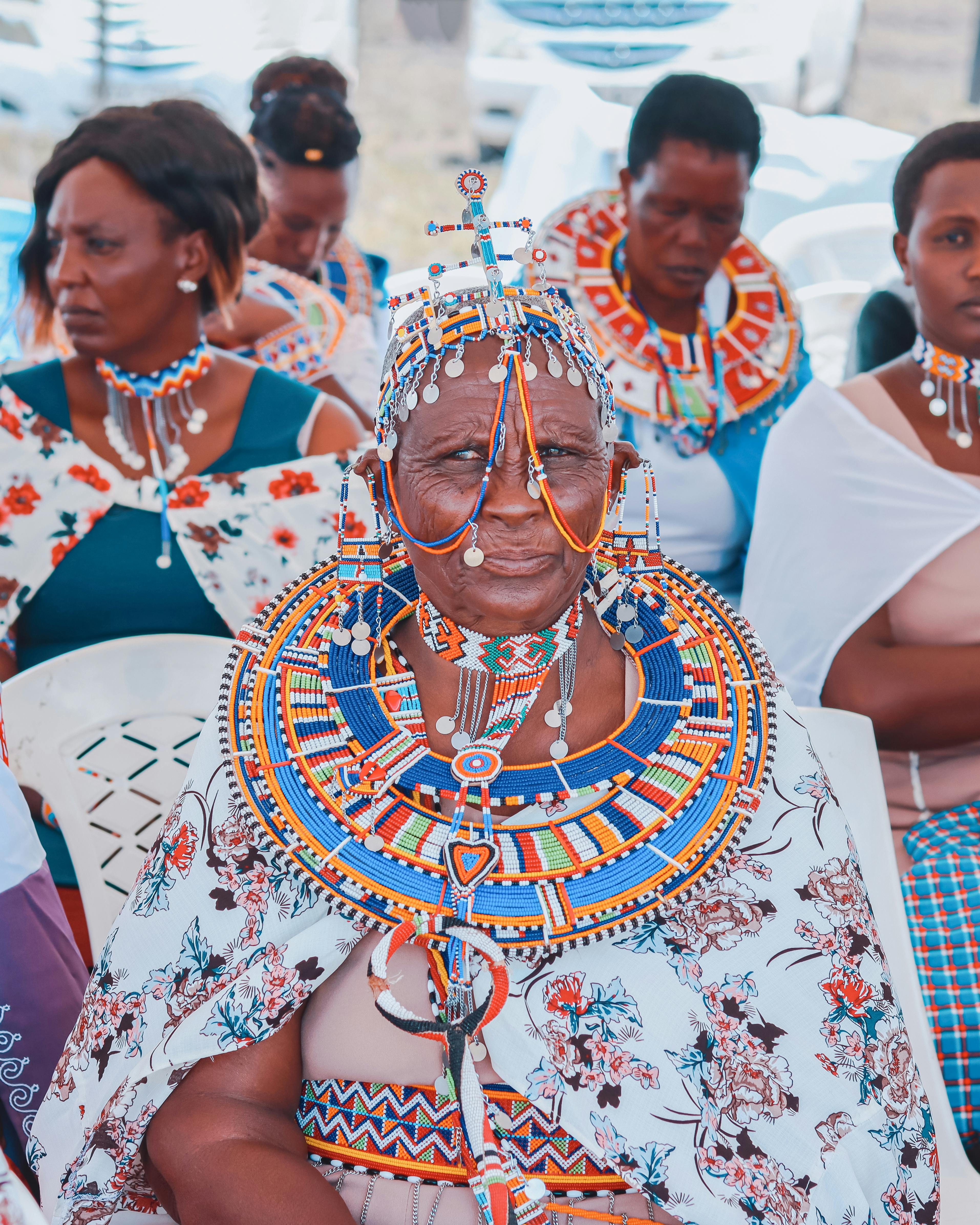 Photo of Women Wearing Decorative Traditional Clothing · Free Stock Photo