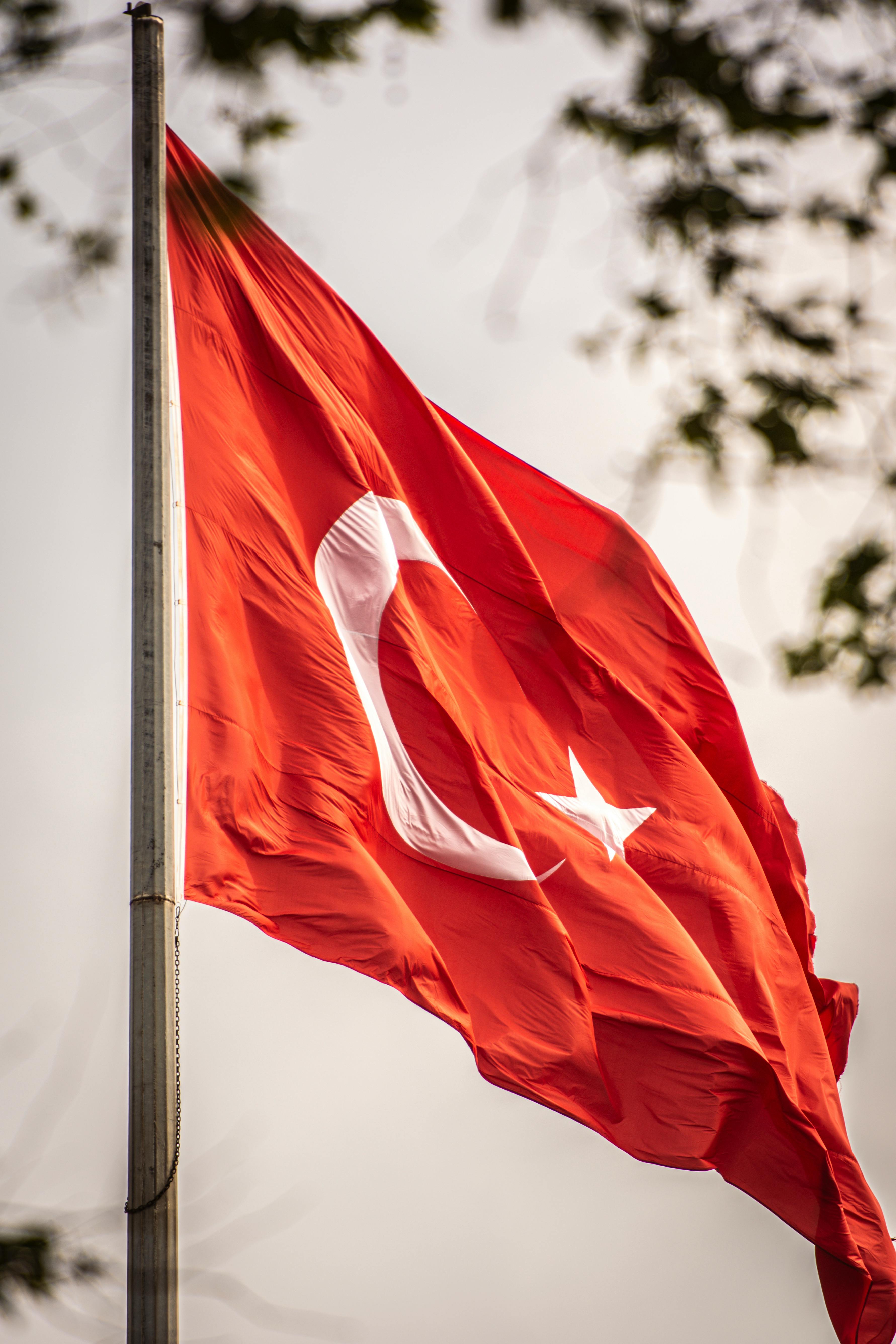 Photo of a Turkish Flag · Free Stock Photo