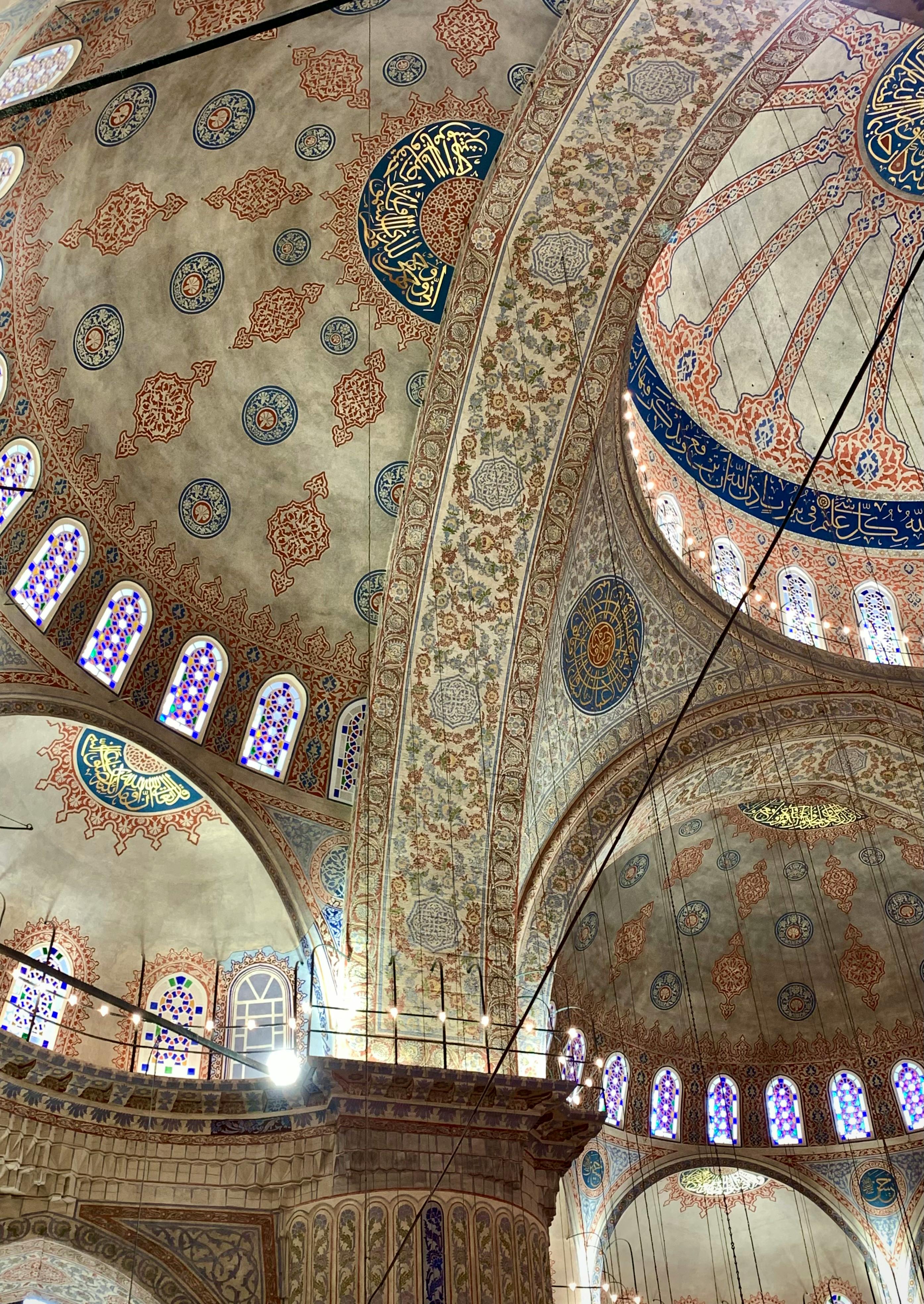 Decorative Patterns in Blue Mosque in Istanbul · Free Stock Photo