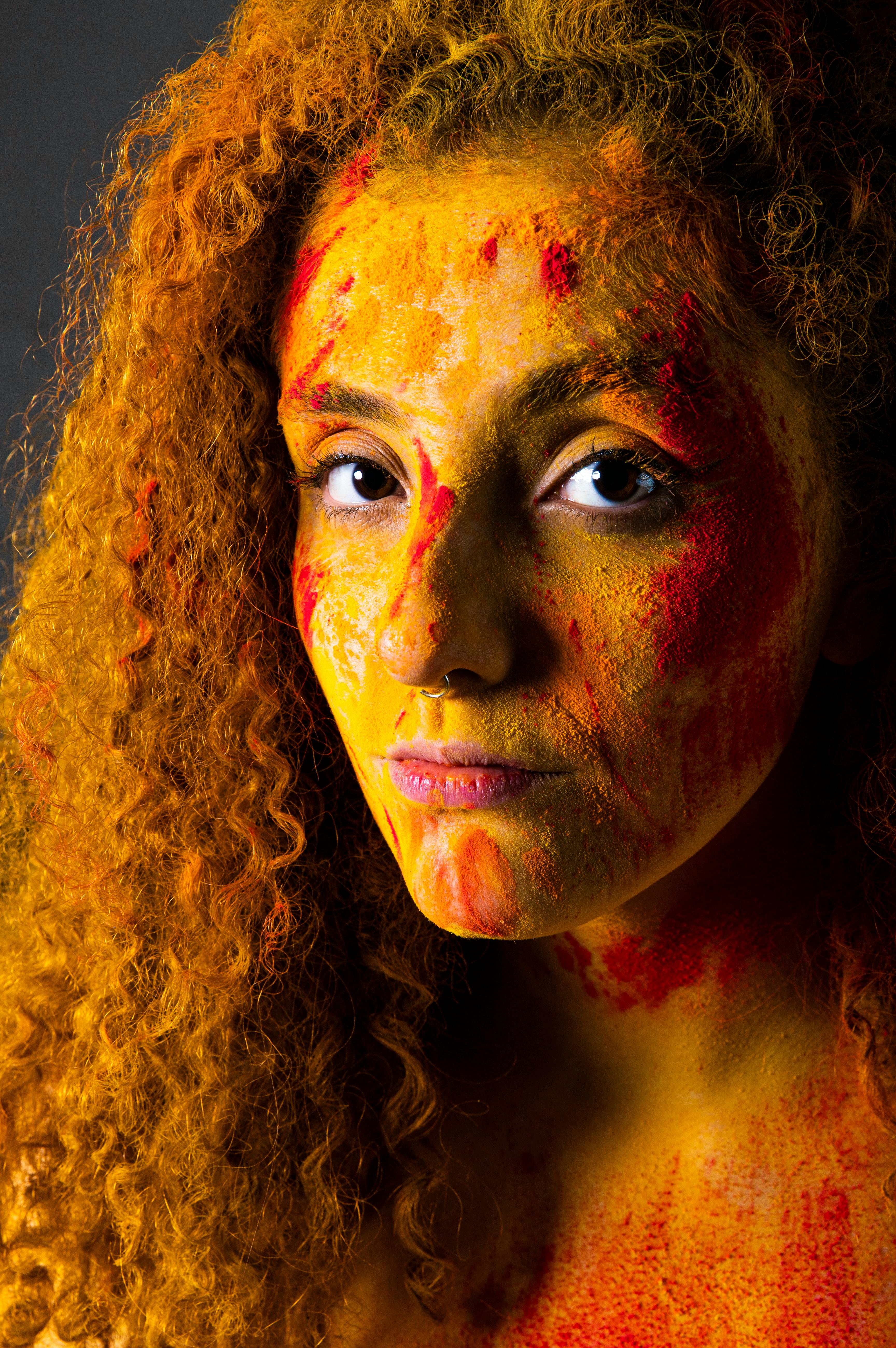 Painted Woman Face · Free Stock Photo