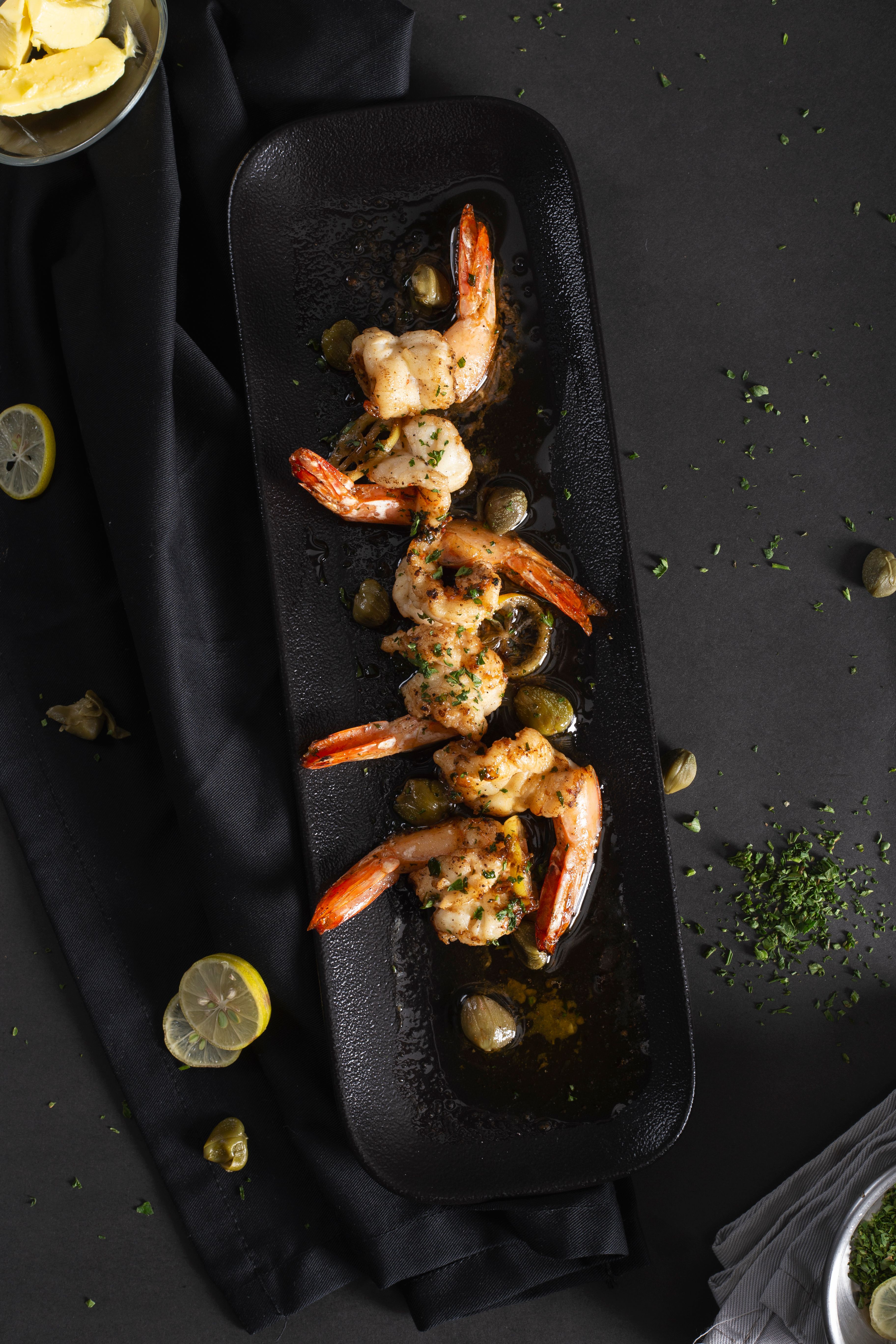 Plate of Fried Shrimp · Free Stock Photo